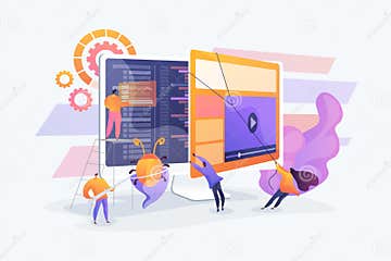 Software Testing Concept Vector Illustration Stock Vector ...