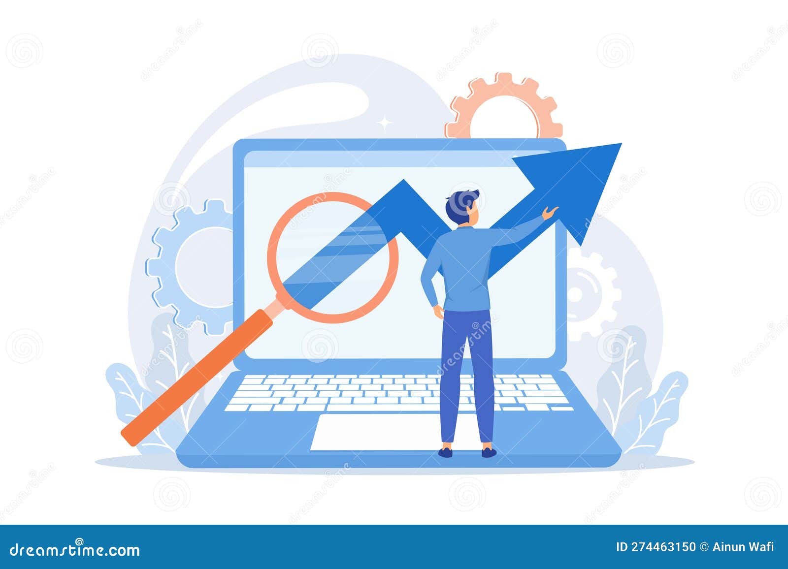 Software Testing Finding Bugs Errors Software Optimization Stock Vector Illustration Of
