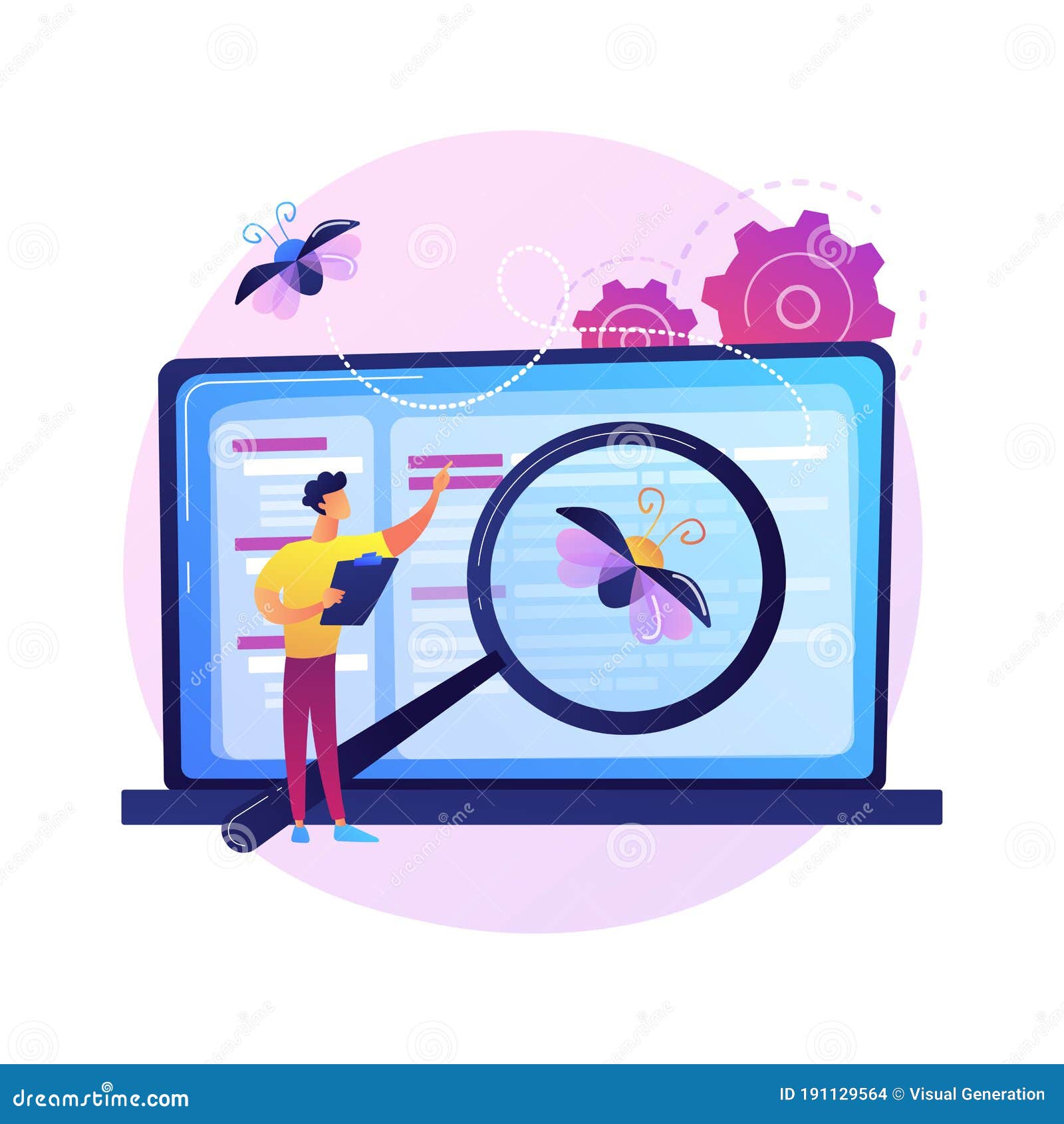 Software Testing Vector Concept Metaphor Stock Vector - Illustration of ... Software Testing Vector Concept Metaphor Stock Vector - Illustration of ...