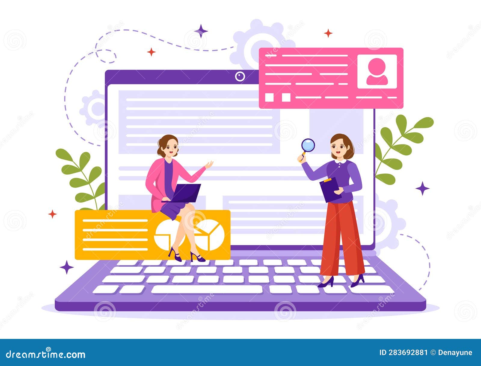 Software Testing Vector Illustration With Application Engineering Debugging Development Process