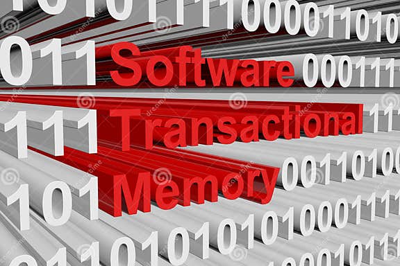 Software Transactional Memory Stock Illustration - Illustration of ...