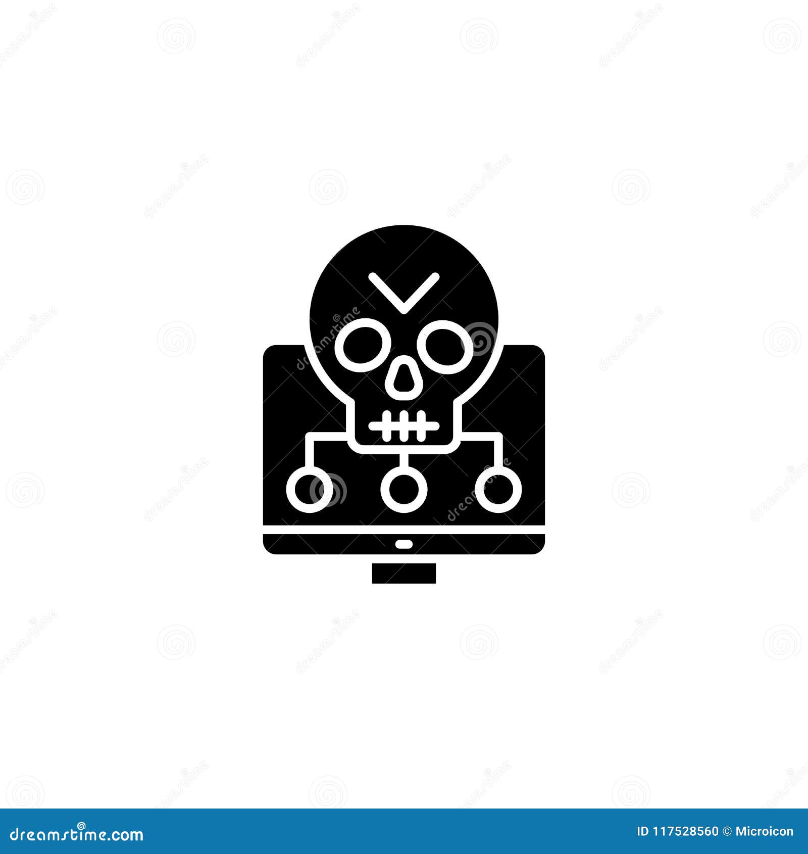 Software Vulnerabilities Black Icon Concept. Software Vulnerabilities ...