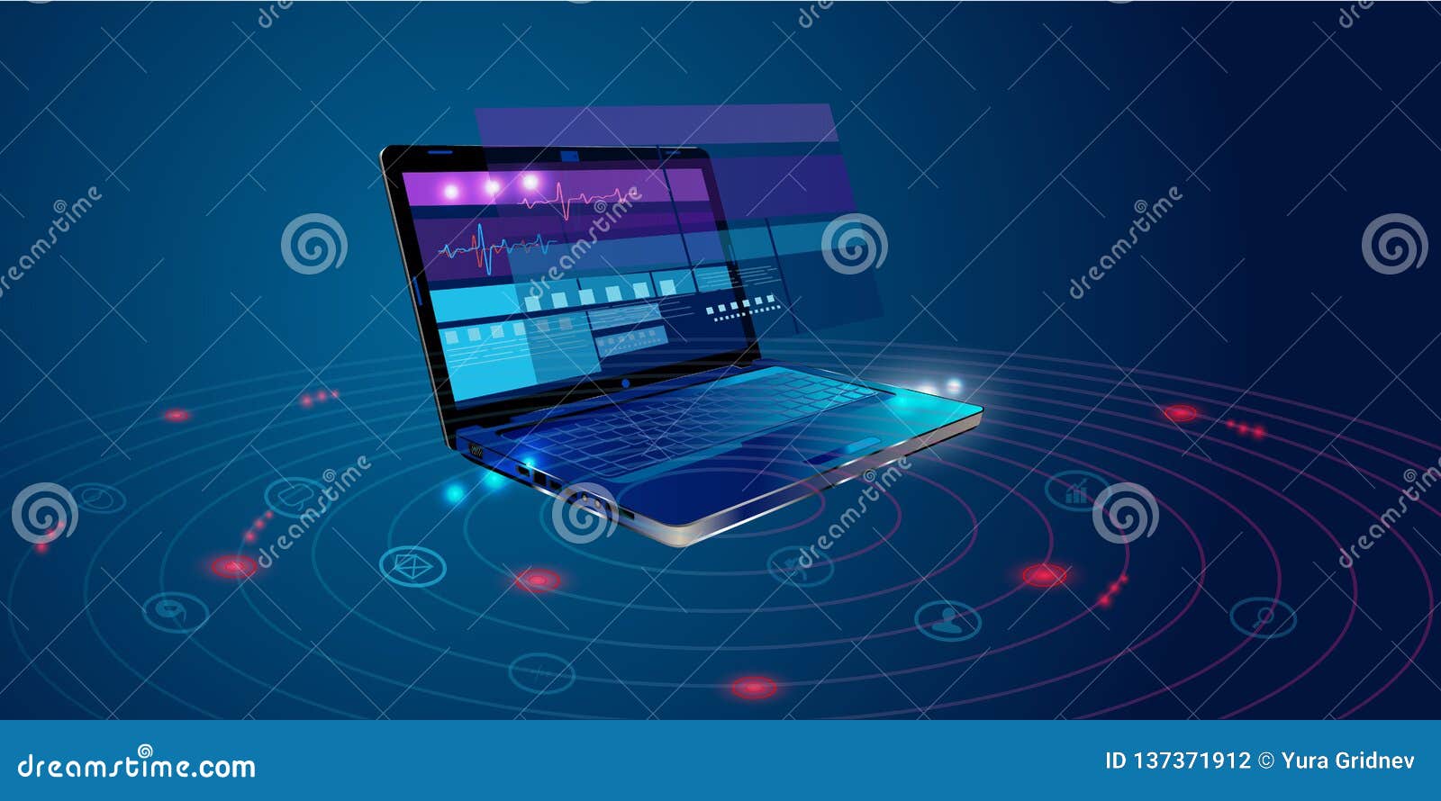 Software Web Development Programming Concept Abstract Programming
