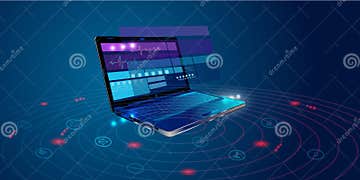 Software, Web Development, Programming Concept. Abstract Programming ...