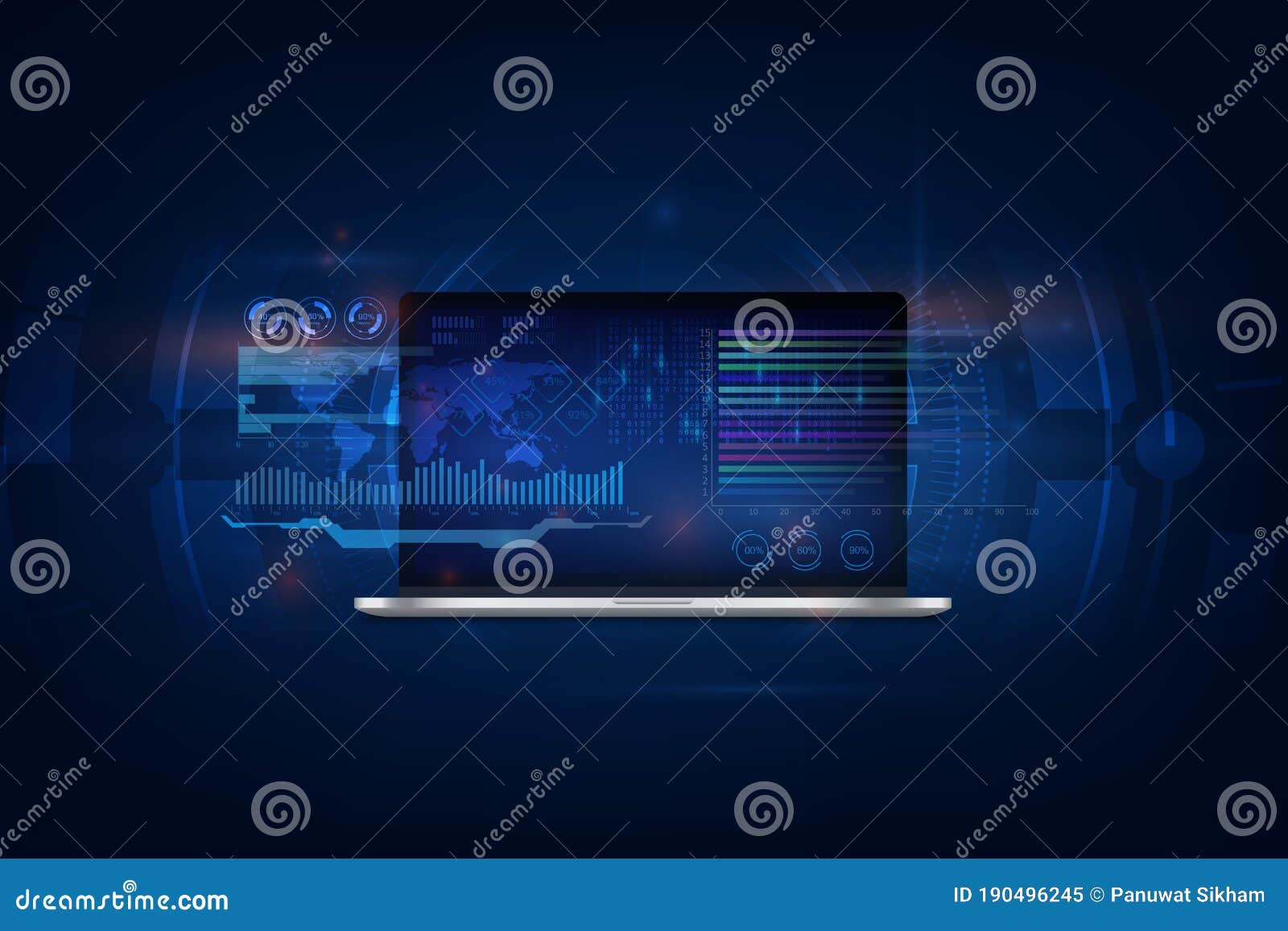 Software Web Development Programming Concept Abstract Programming And Program Code On Screen