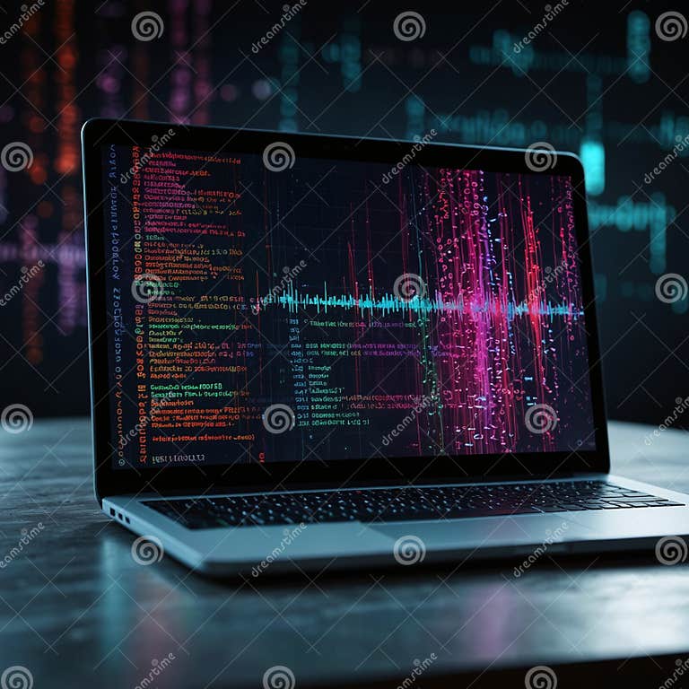 Software, Web Development, Programming Concept. Abstract Programming Language and Program Code ...