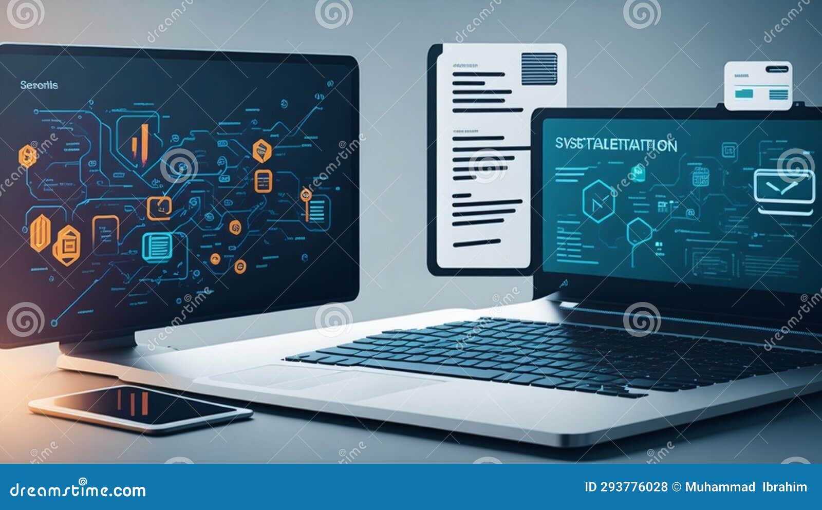 Software Web Development Programming Concept Abstract Programming Language And Program Code