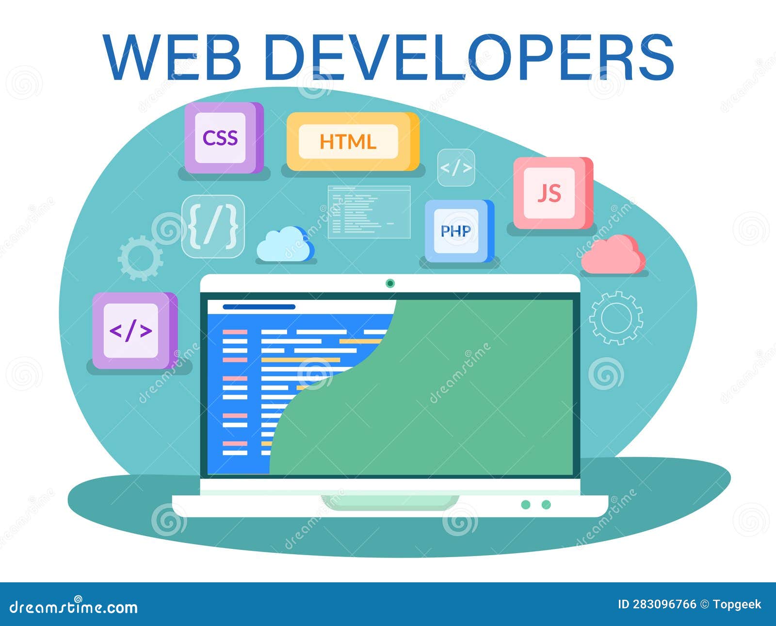 Software Website Developer With Computer Programmer Service Programming Language Web App