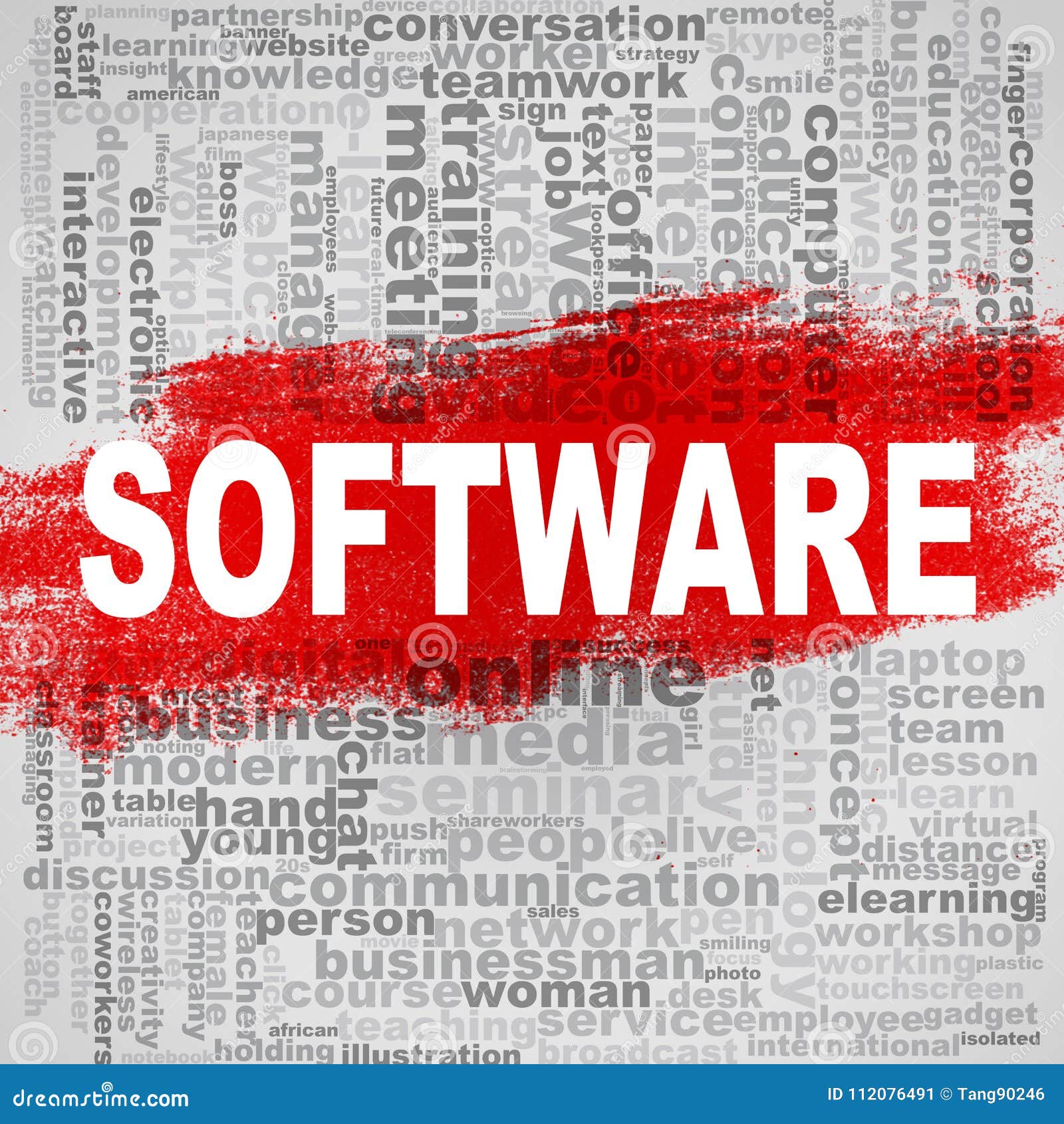 Software Word Cloud Collage Royalty-Free Stock Photo | CartoonDealer ...