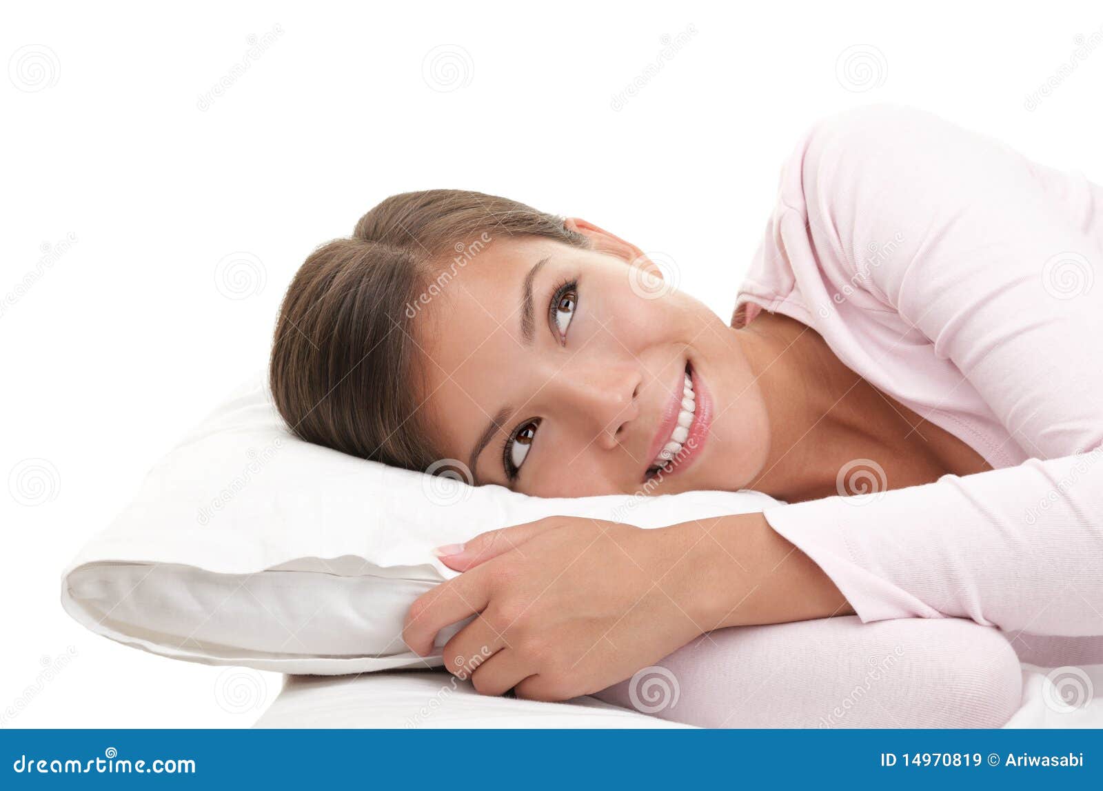 Sognando nella base immagine stock. Immagine di adulto - 14970819