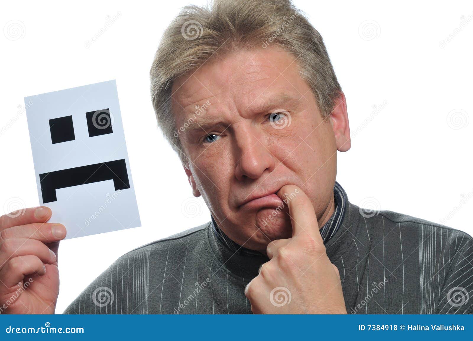 Sogno Dell'uomo Di Dispiacere Fotografia Stock - Immagine di immagine ...