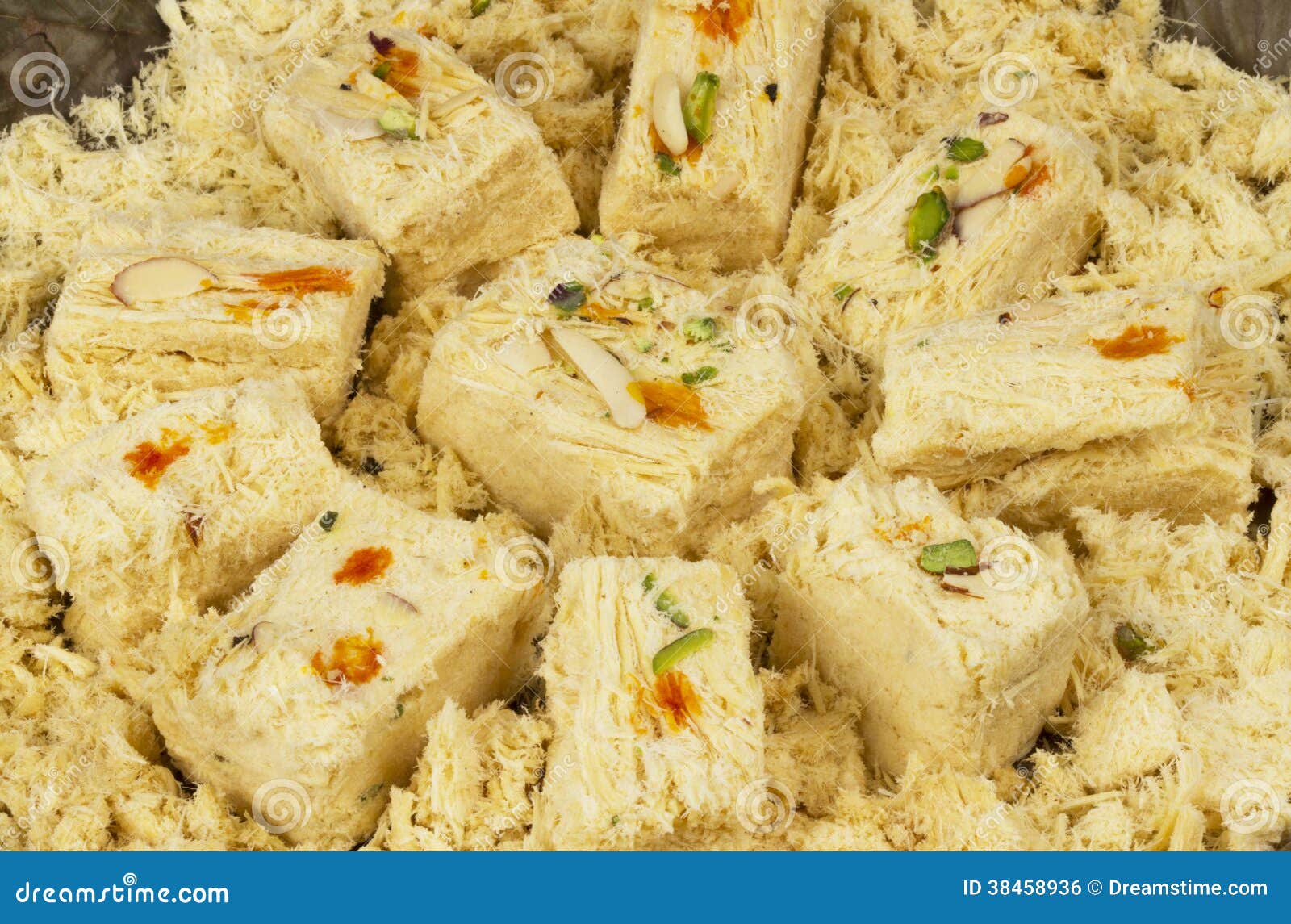 Sohan Papdi stock photo. Image of cooked, diwali, kesar - 38458936