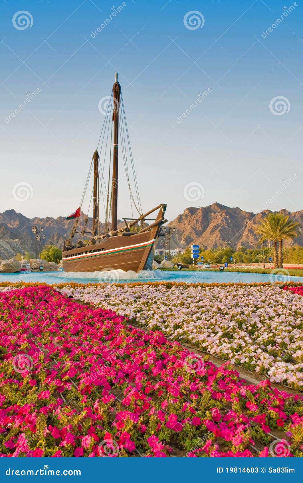 Sohar Ship stock image. Image of muscat, ship, dows, boat - 19814603
