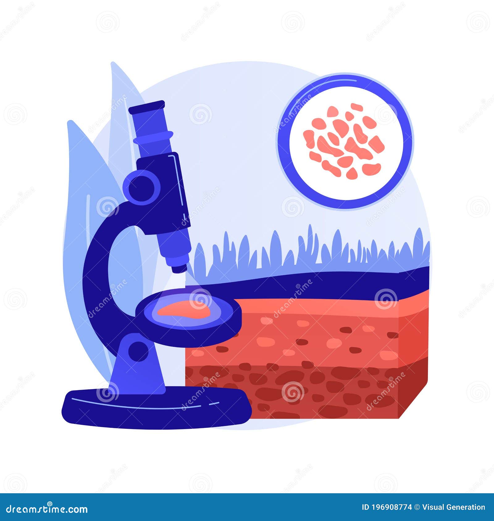 Soil Analysis Abstract Concept Vector Illustration. Stock Vector ...