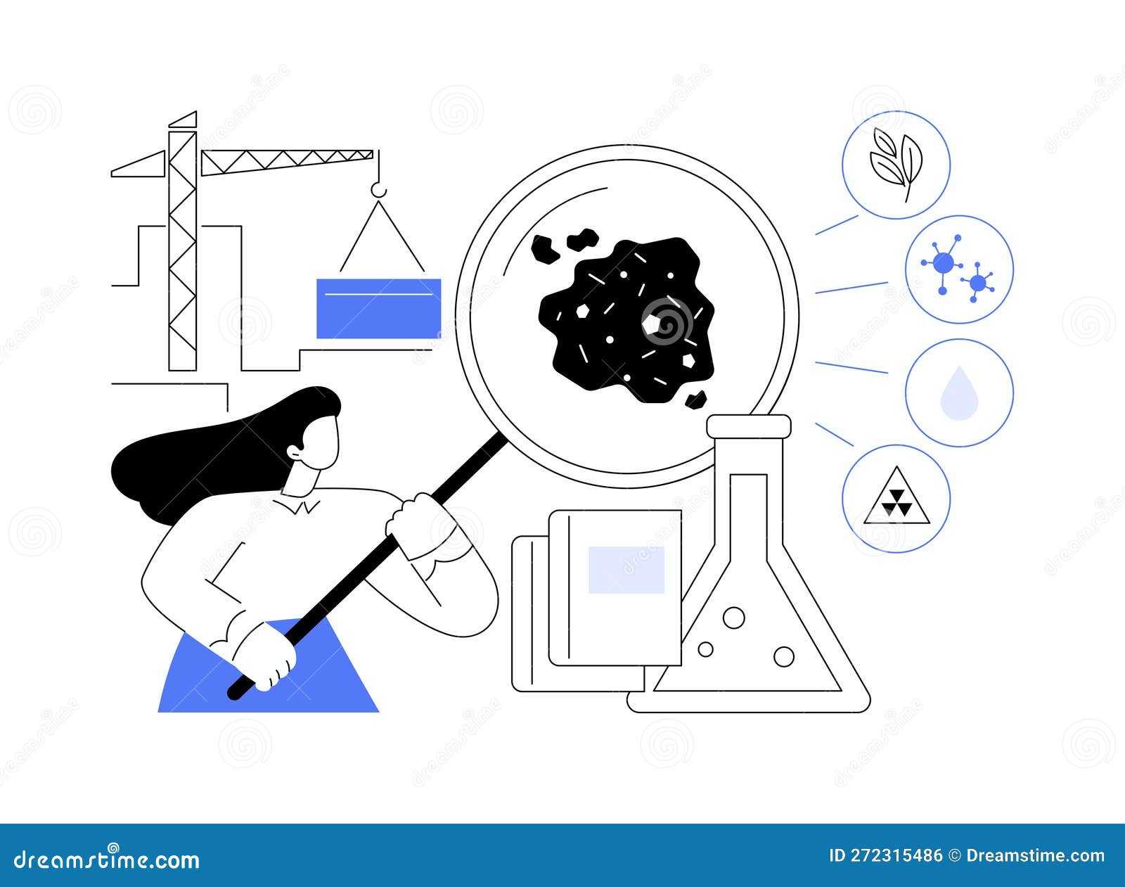 Soil Analysis Abstract Concept Vector Illustration. Stock Vector ...