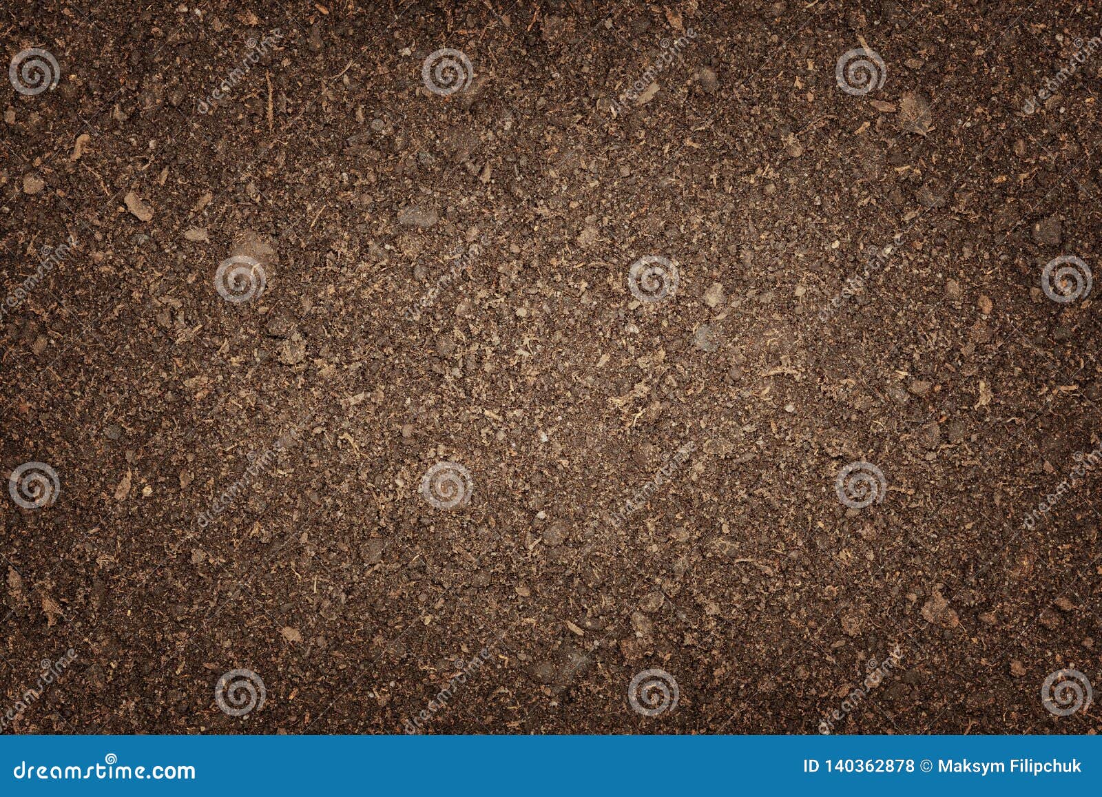 Soil Background with Dark Borders Stock Photo - Image of borders ...