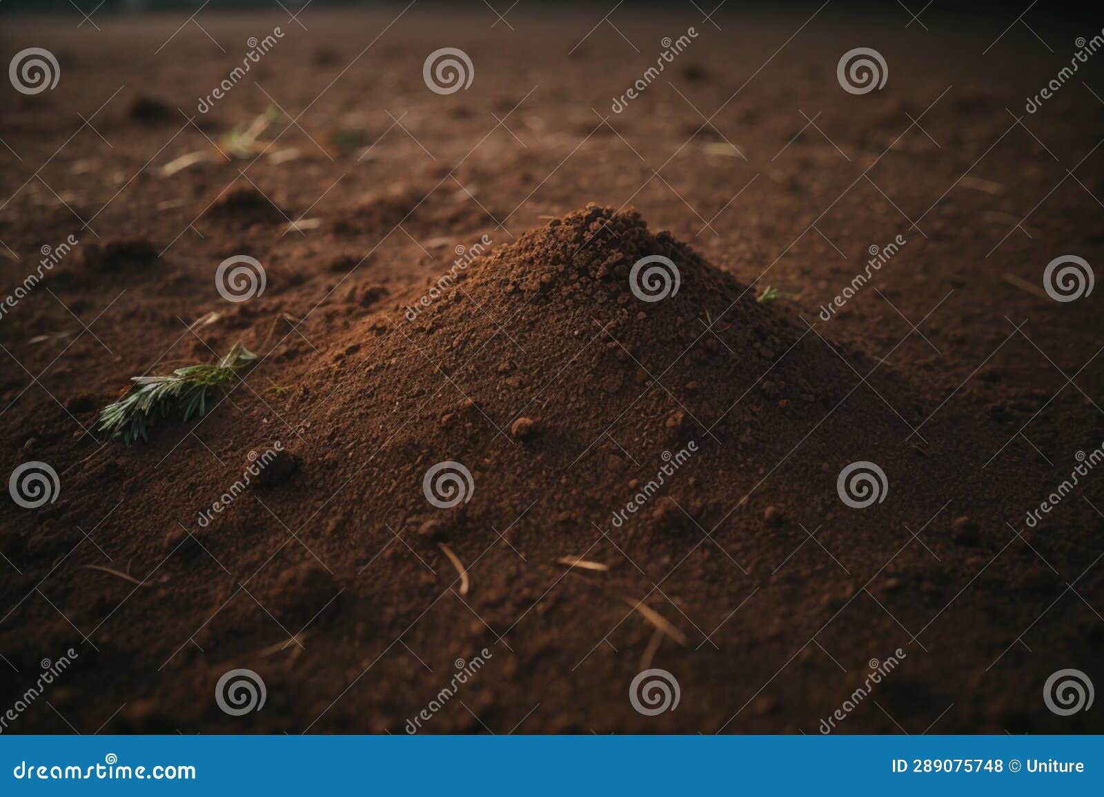Soil stock photo. Image of textured, surface, farm, rural - 289075748