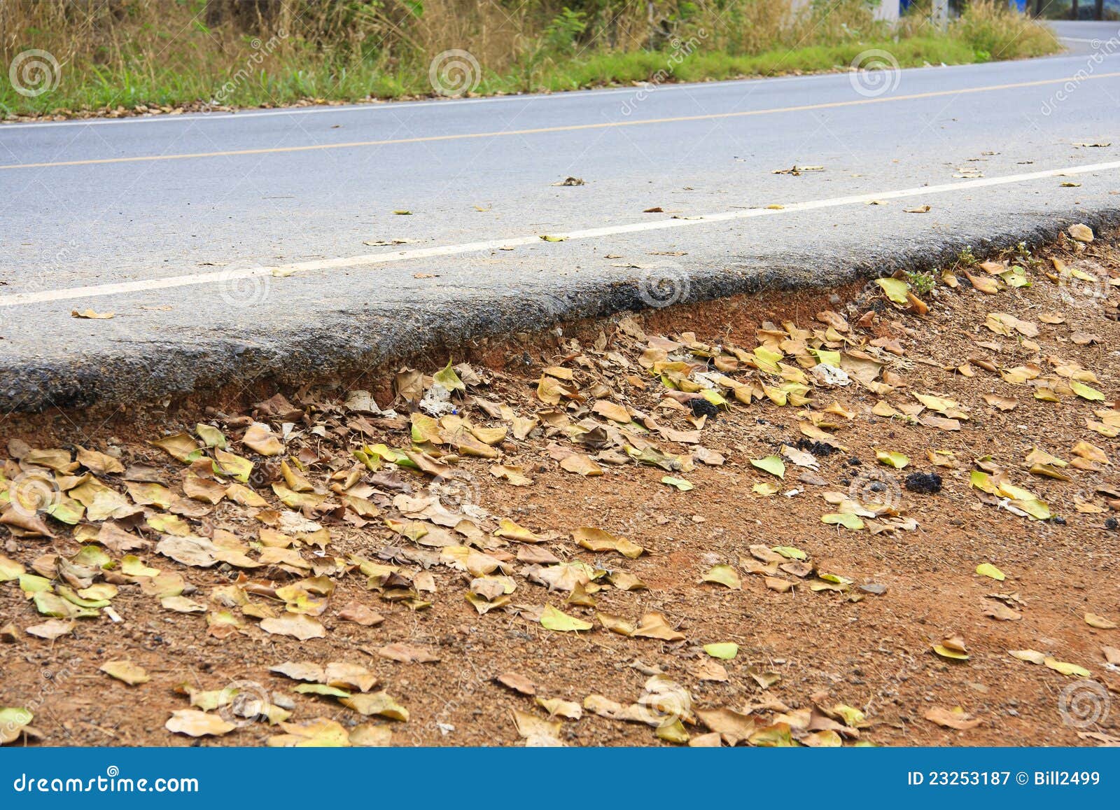 Soil Beneath the Asphalt Road. Stock Image - Image of earth, crust ...