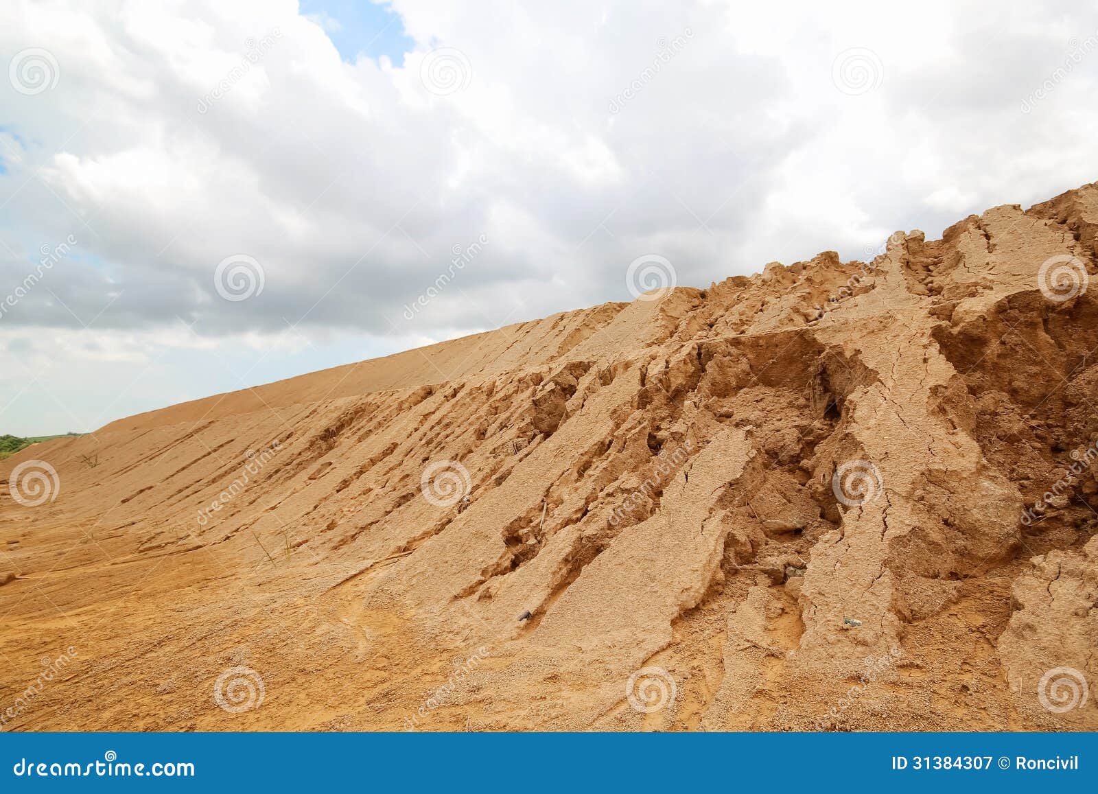 Soil collape stock image. Image of weathering, loam, earth - 31384307