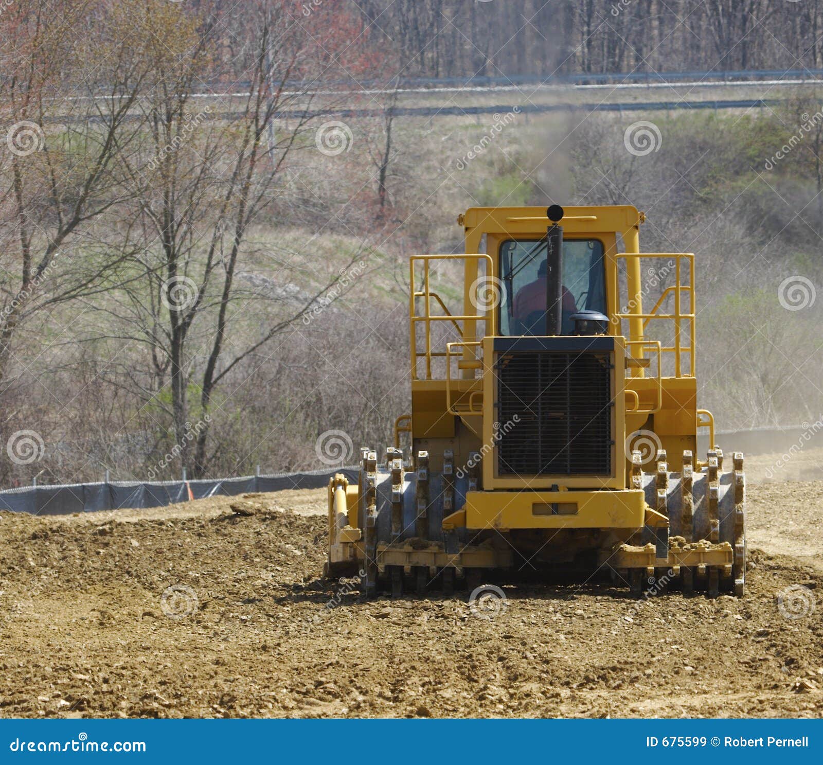 Soil Compactor stock image. Image of interior, ground, equipment - 675599