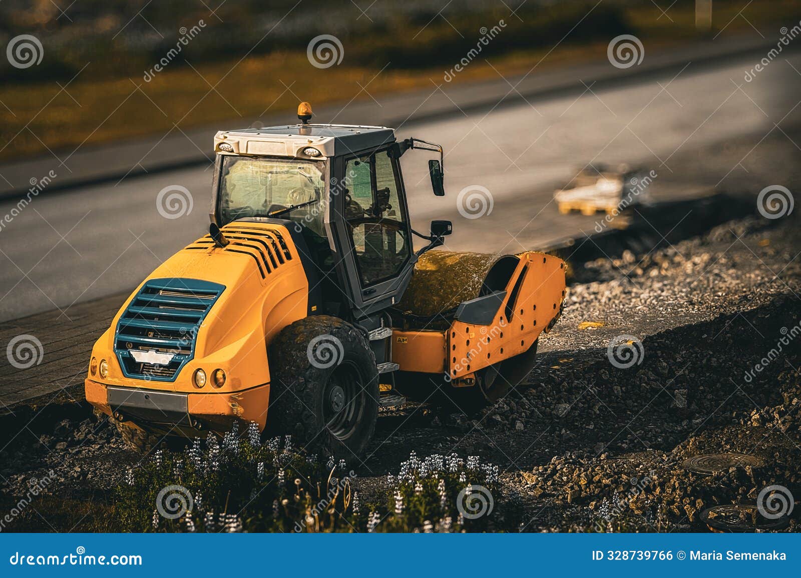 Soil Compactor for Leveling Ground for Foundation and on Road ...