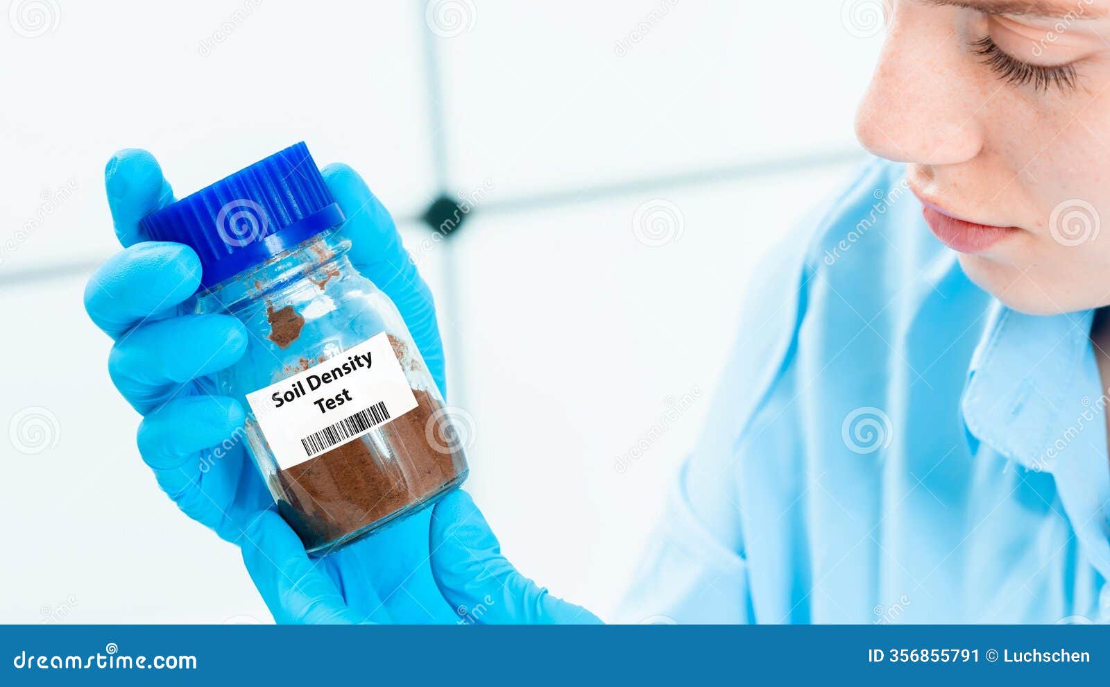 Soil Density Test stock image. Image of science, laboratory - 356855791
