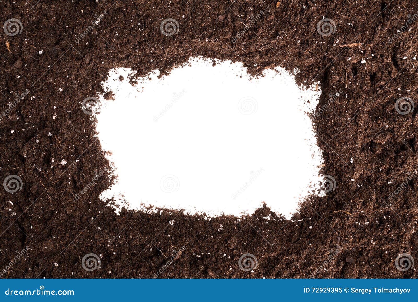 Soil or dirt section i stock image. Image of garden, heap - 72929395