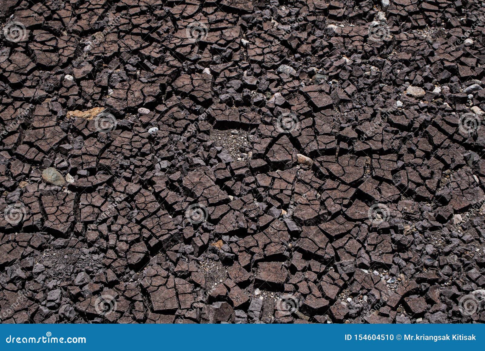 The Soil is Dry and Cracked Texture. Stock Photo - Image of geology ...