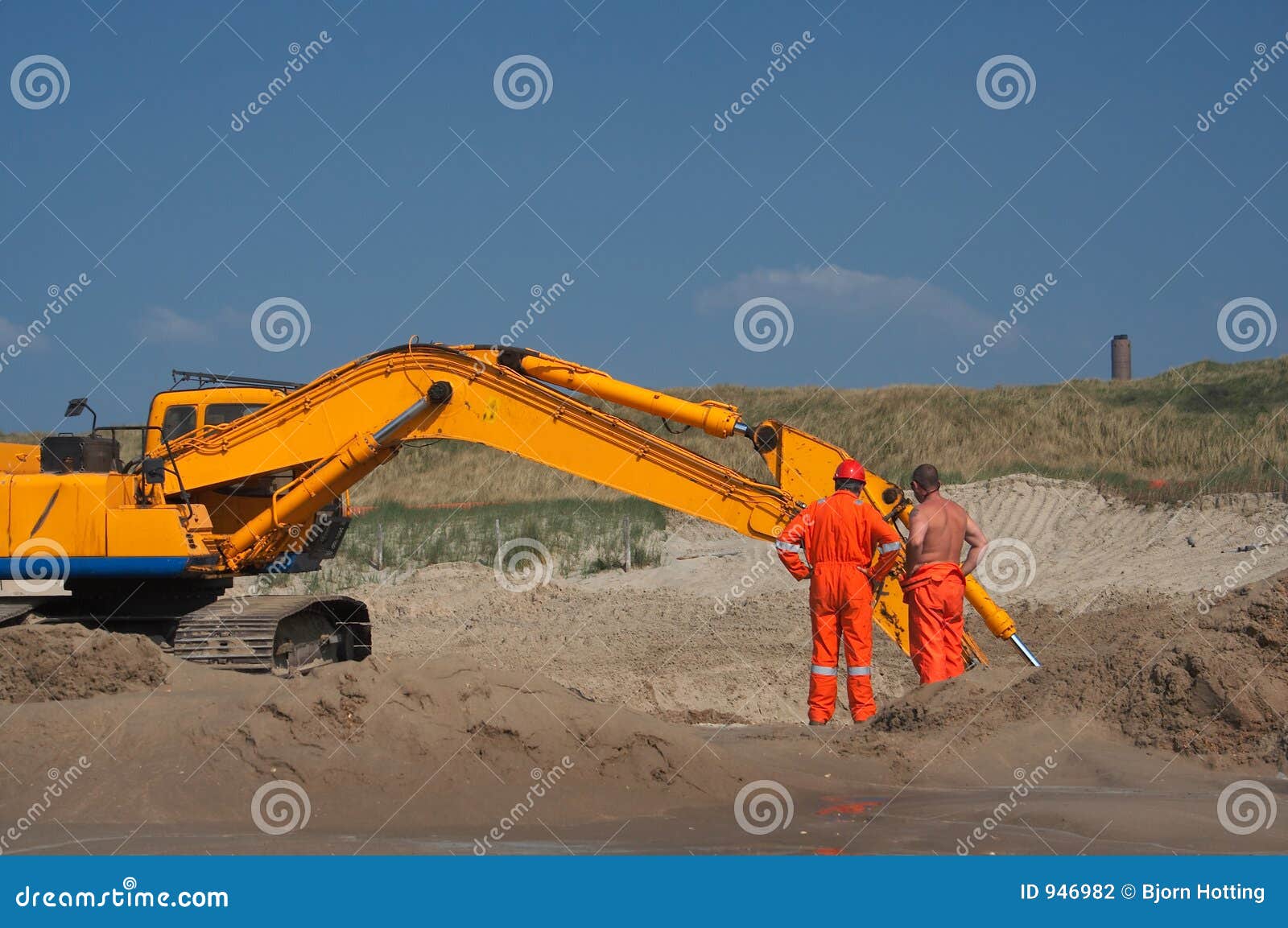 Soil engineering stock photo. Image of industry, claws - 946982