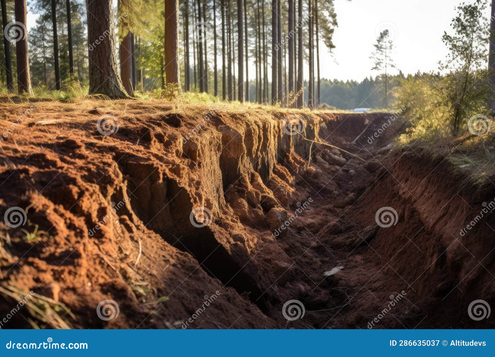 Soil Erosion Control Measures in a Recovering Forest Area Stock ...