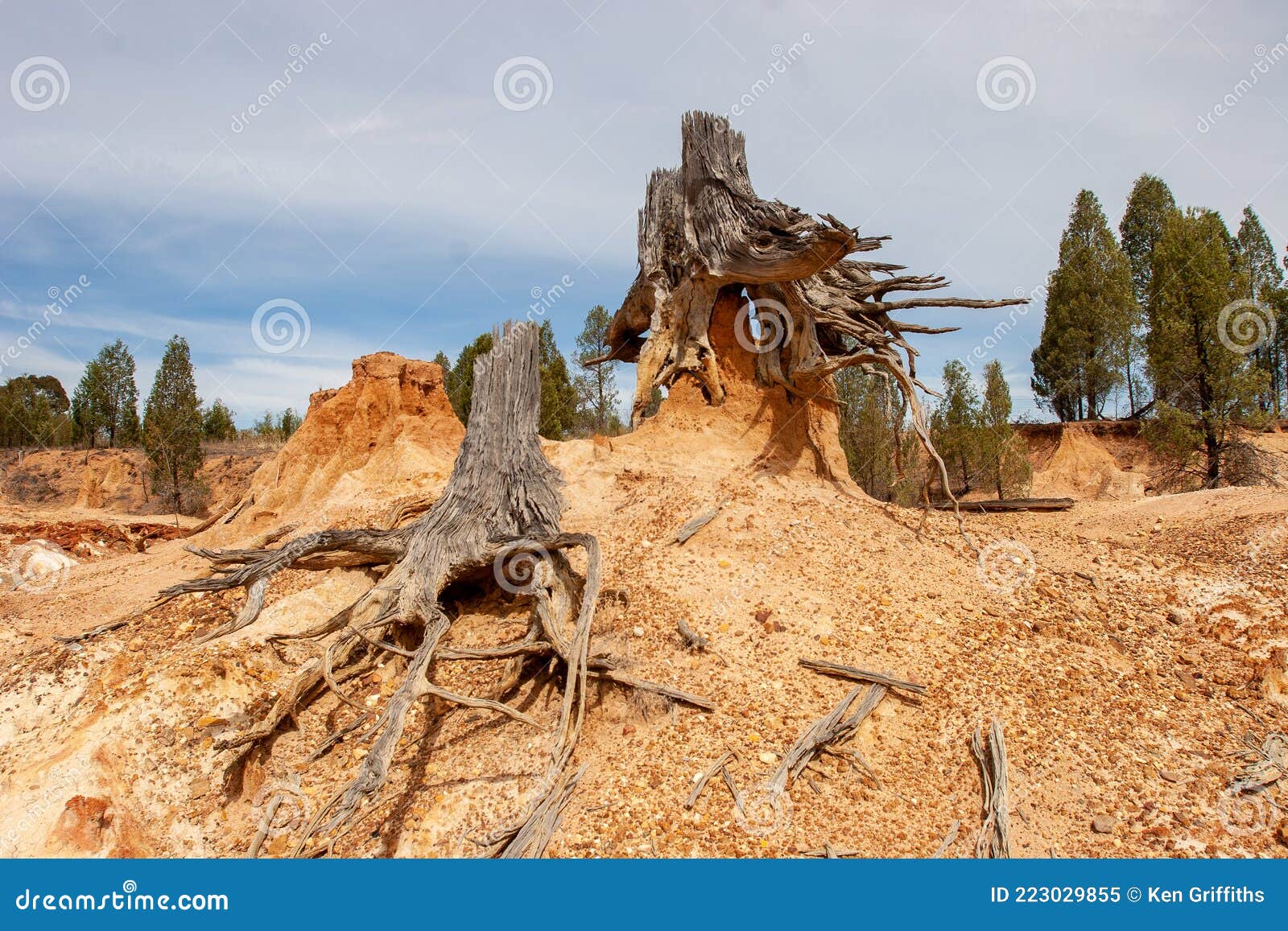 Soil Erosion stock image. Image of erosion, australia - 223029855