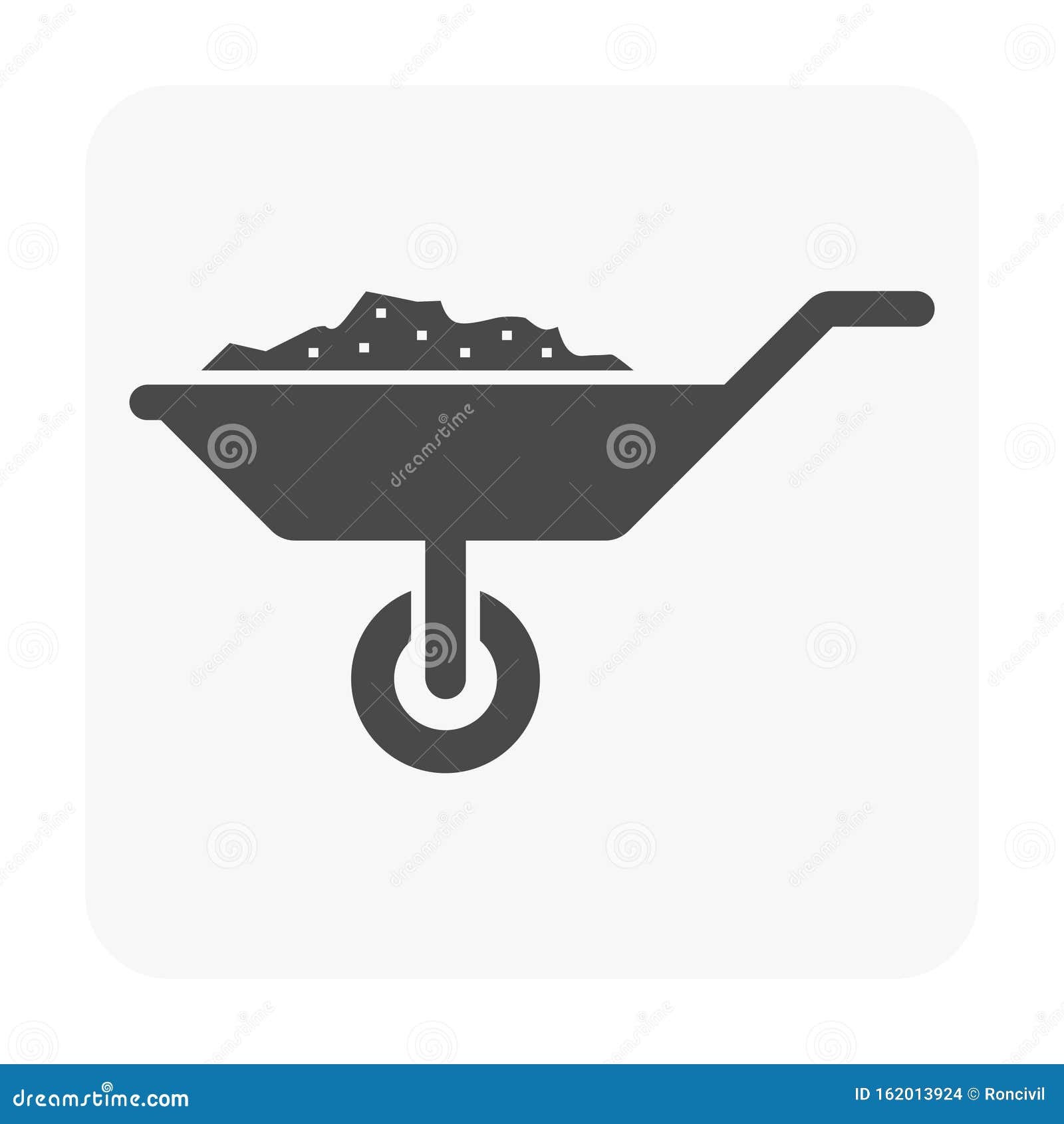 Soil Excavation Icon Vector Illustration | CartoonDealer.com #105637008
