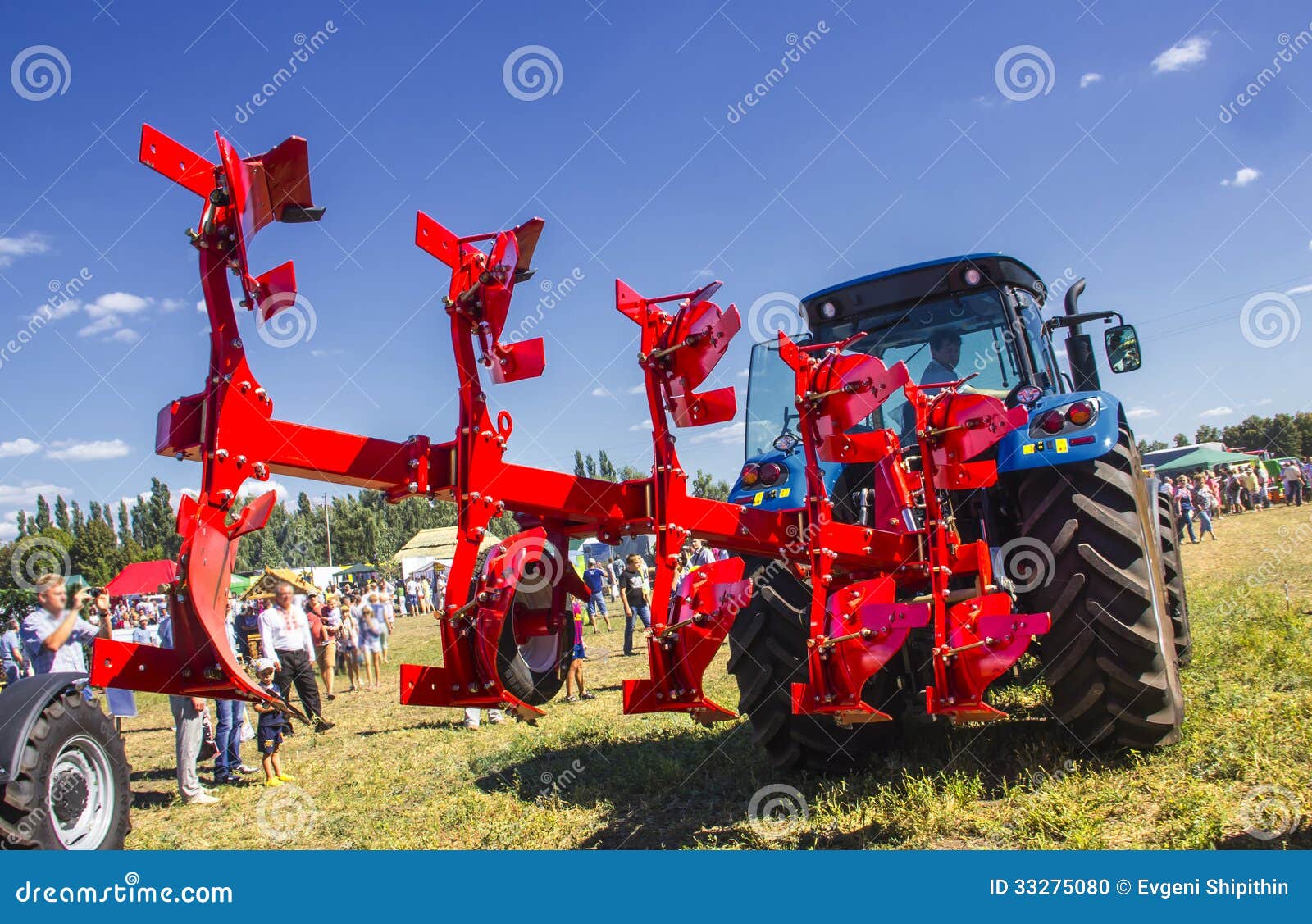 Of Soil Farming Mechanisation. Editorial Image - Image of demonstration ...