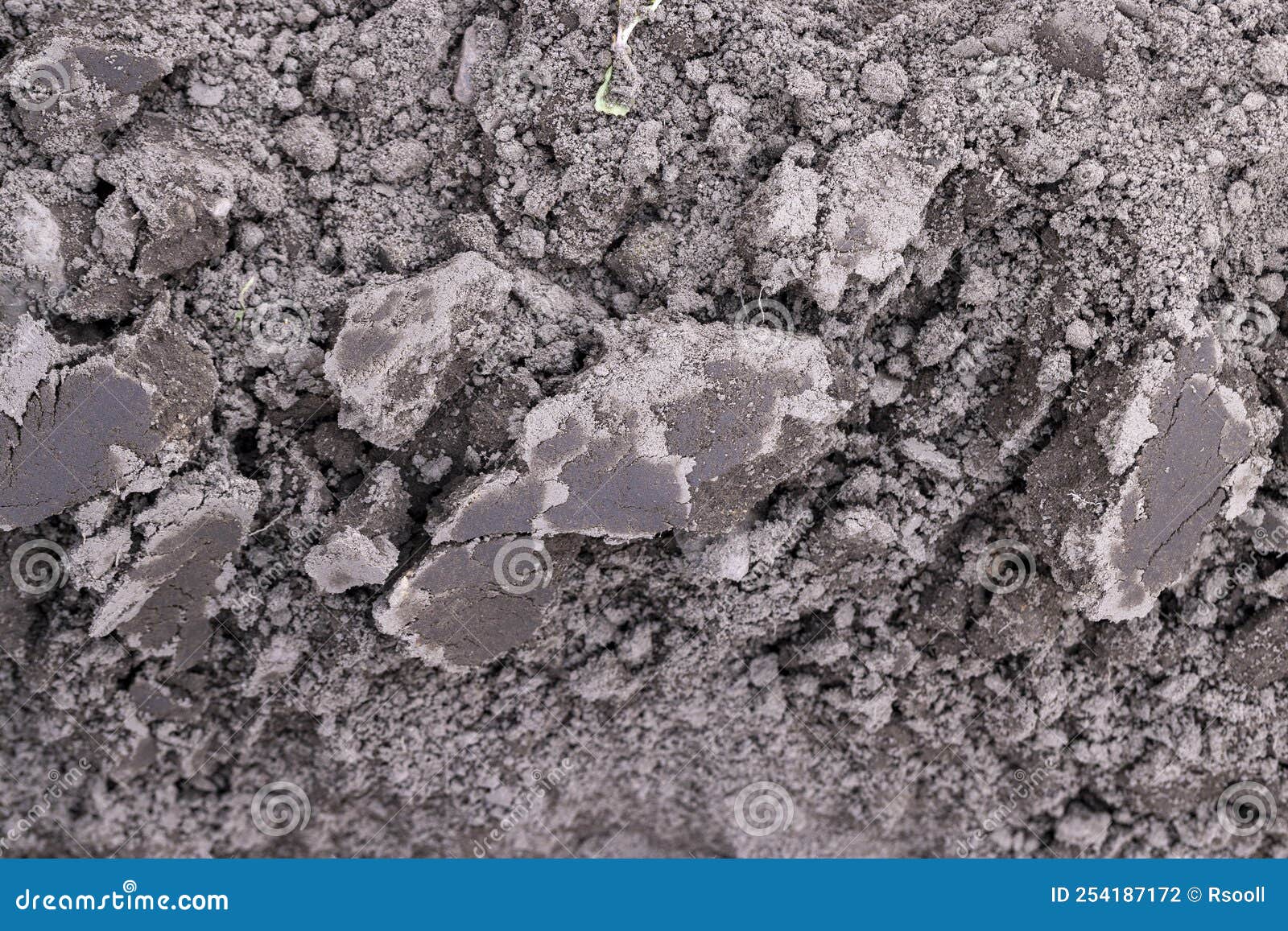 Soil in the Field for Agriculture, Close Up Stock Photo - Image of ...