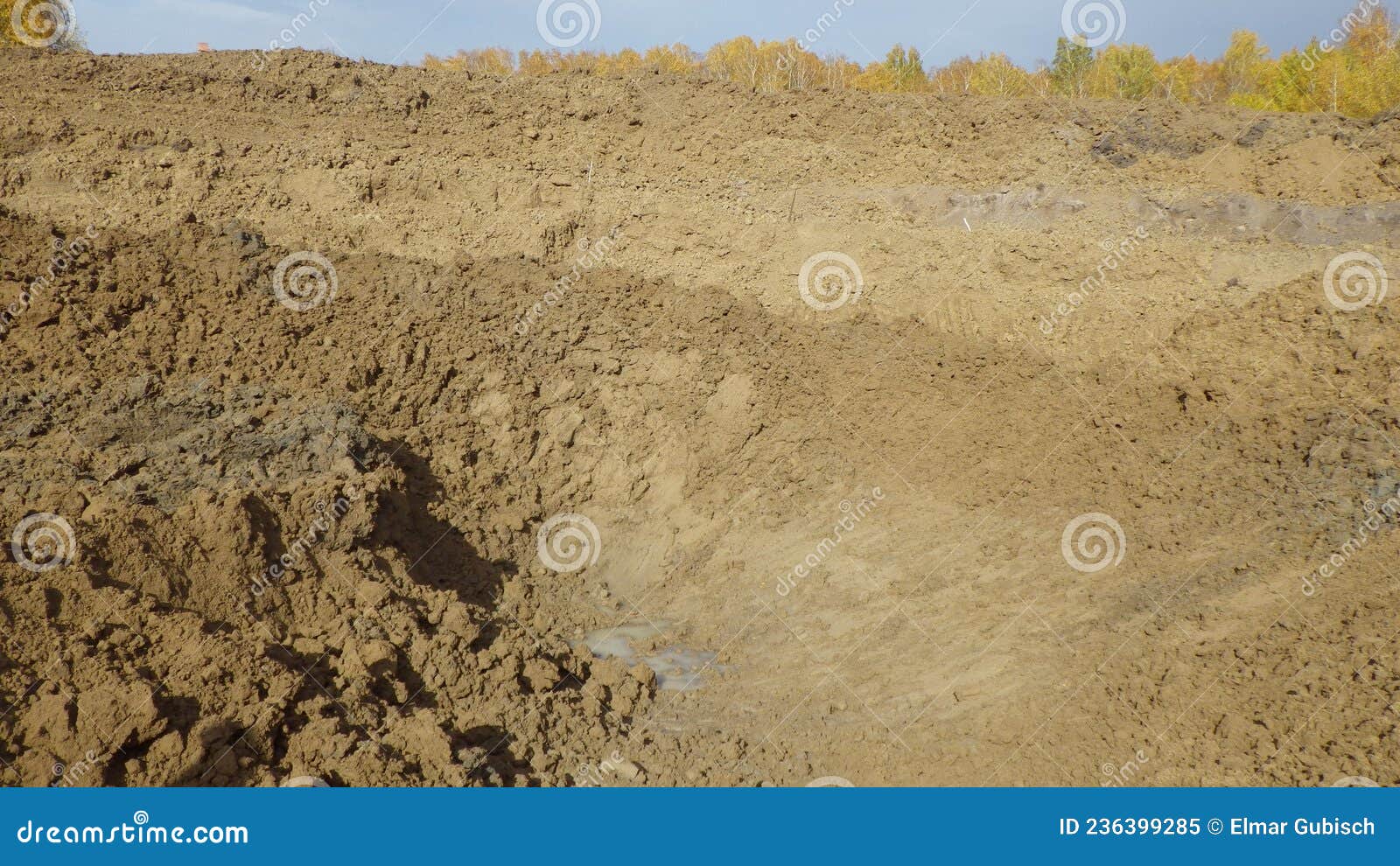 Soil on a Field in Agriculture Stock Image - Image of farming, science ...