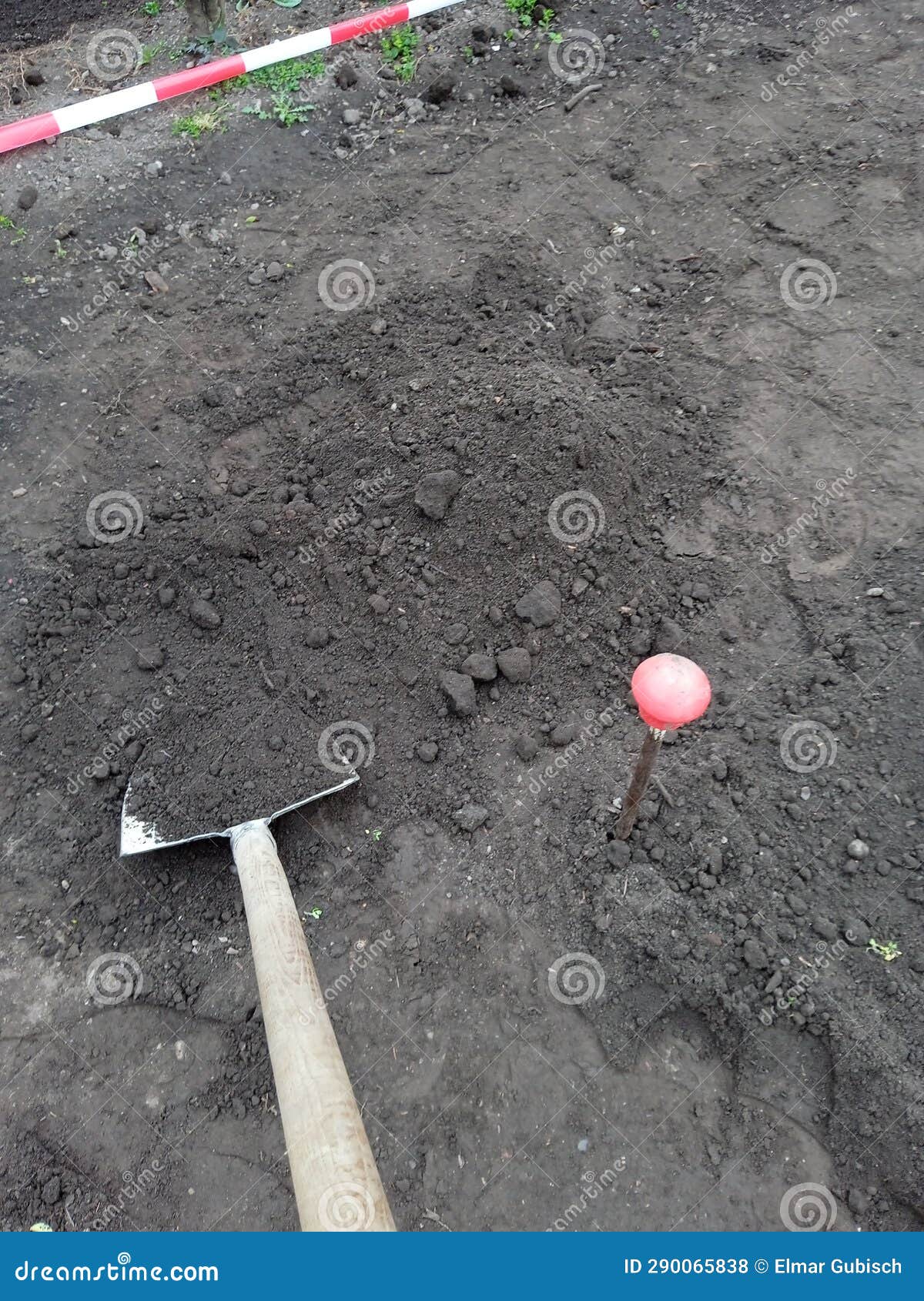 Soil on a Field in Agriculture Stock Photo - Image of economy ...