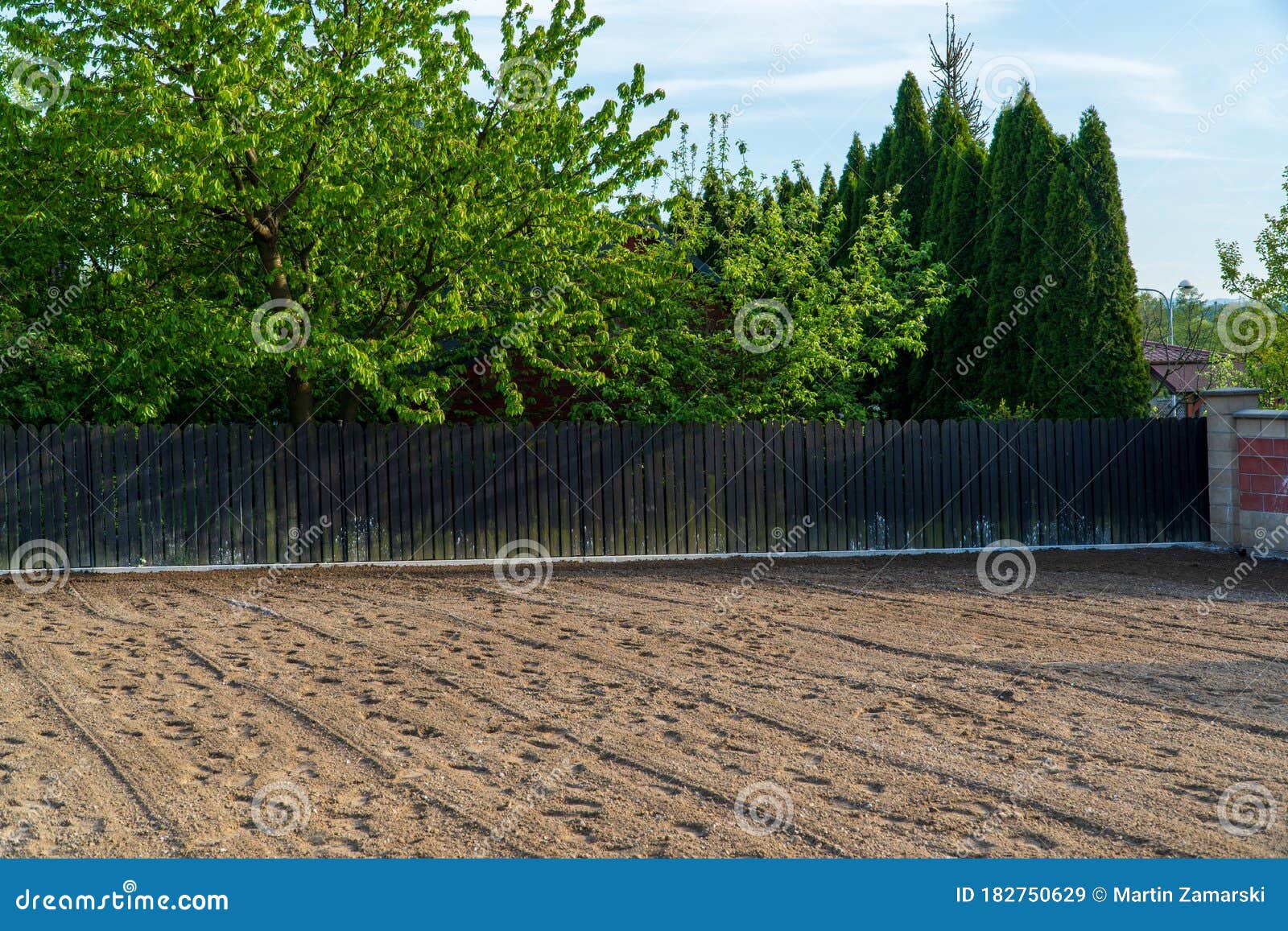 Soil without Grass, Ready for Sitting New Grass Stock Image - Image of ...
