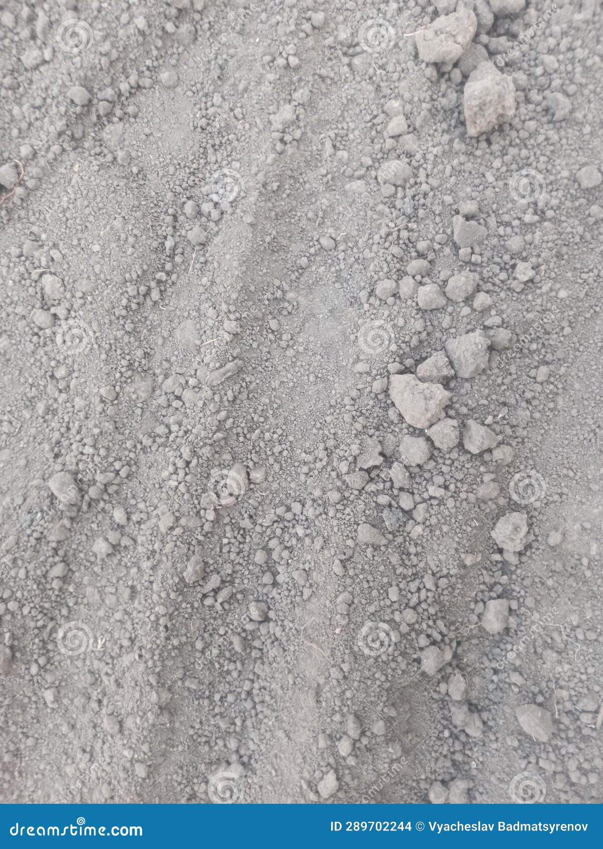 Soil grey close stock photo. Image of sand, geology - 289702244