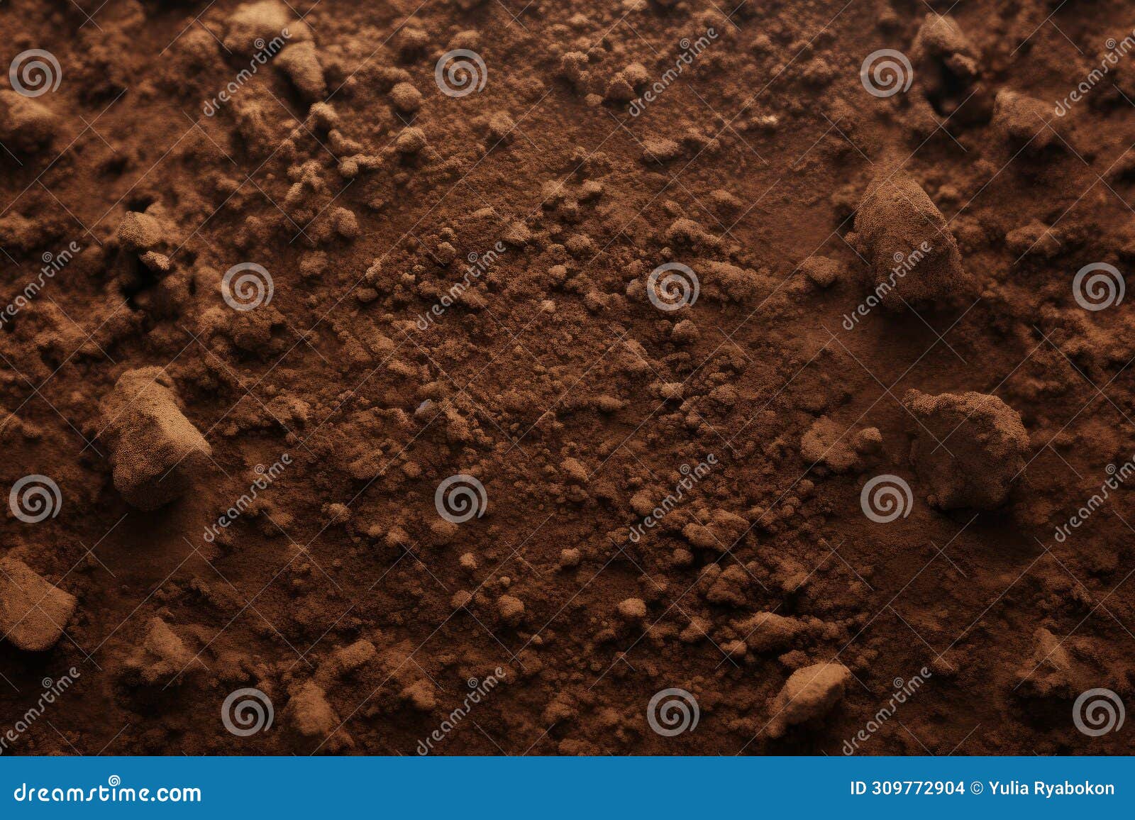 Soil Ground Mockup. Generate Ai Stock Illustration - Illustration of ...
