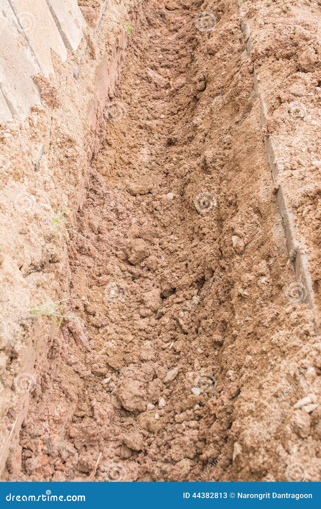 Soil hole stock image. Image of summer, grave, earth - 44382813