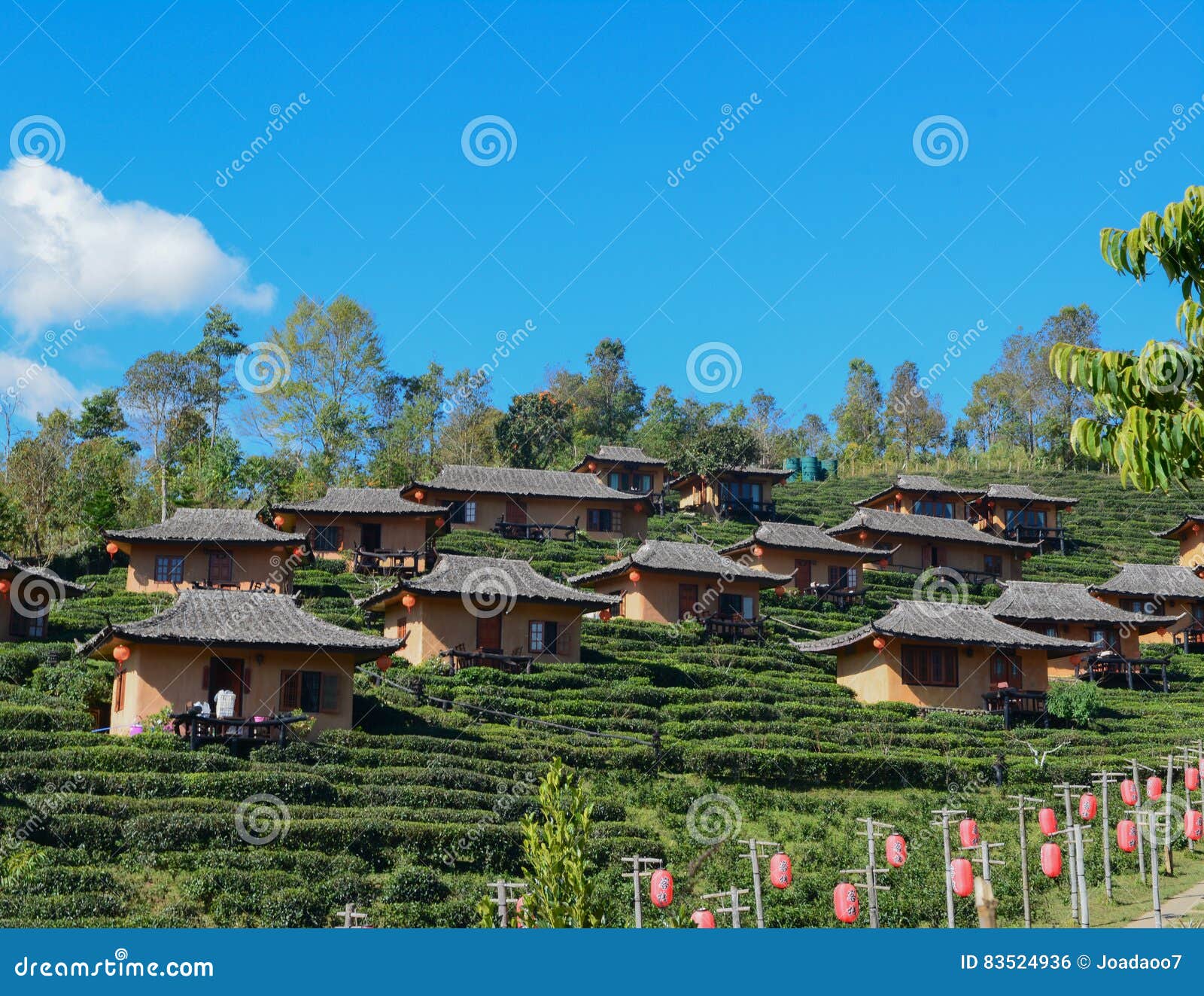 Soil house stock photo. Image of hill, mountain, thailand - 83524936