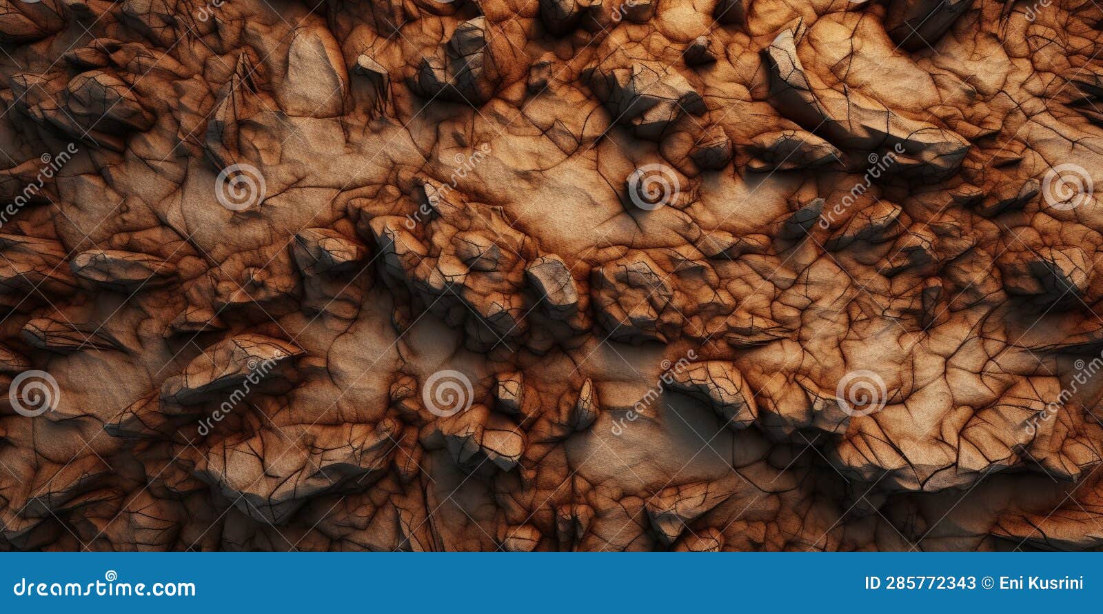 Soil Brown Crack Material Sediment Background Stock Illustration ...