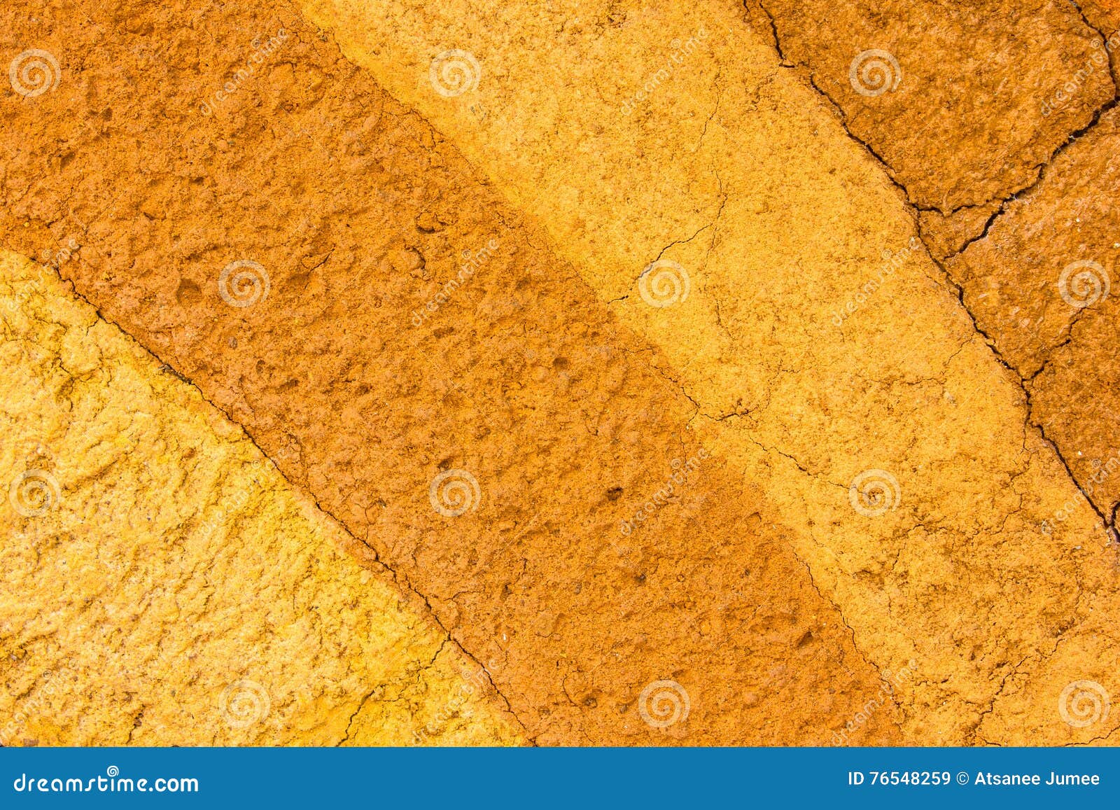 Soil Patterned Layer of Clay Soil for the Background. Stock Image ...