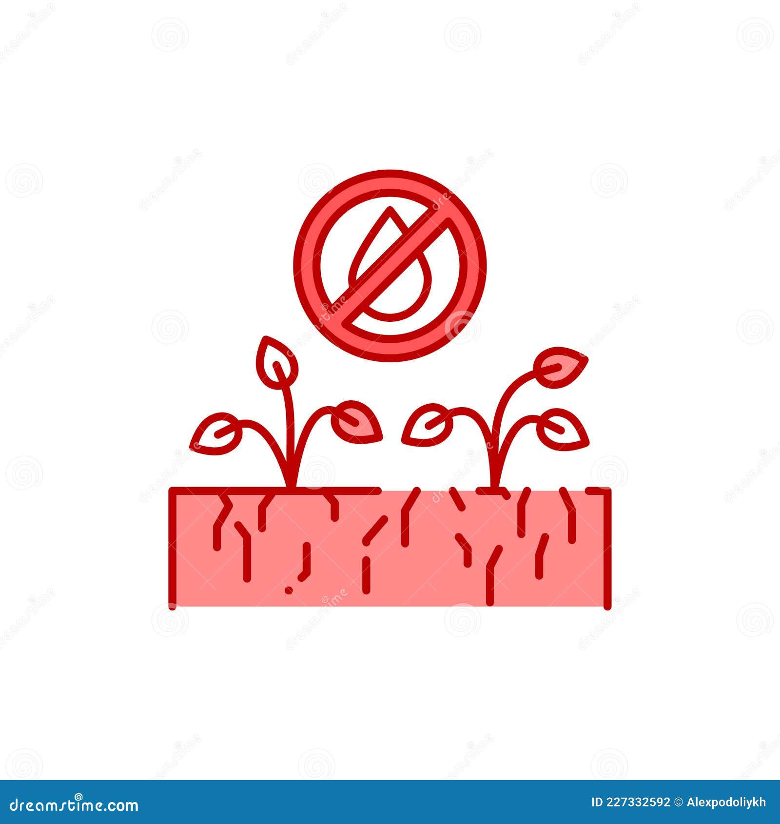 Soil Pollution Color Line Icon. Environmental Problems Stock Vector ...