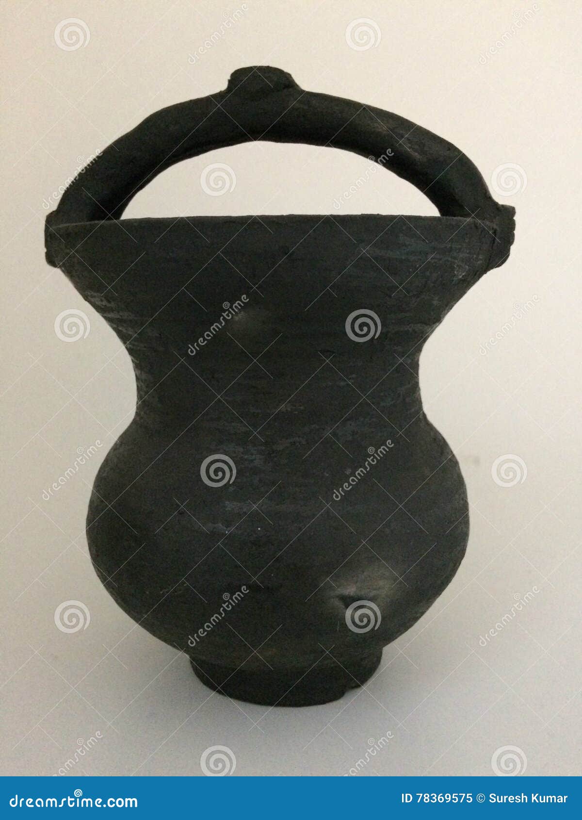 Soil pot stock image. Image of decoration, handmade, village - 78369575