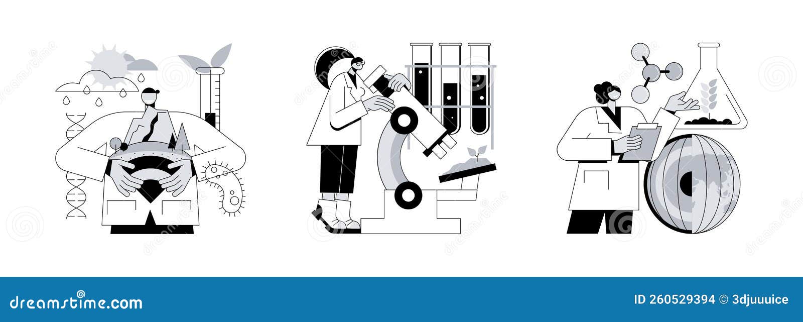 Properties Of 3d Shapes. Geometric Shapes 3D Cartoon Vector ...