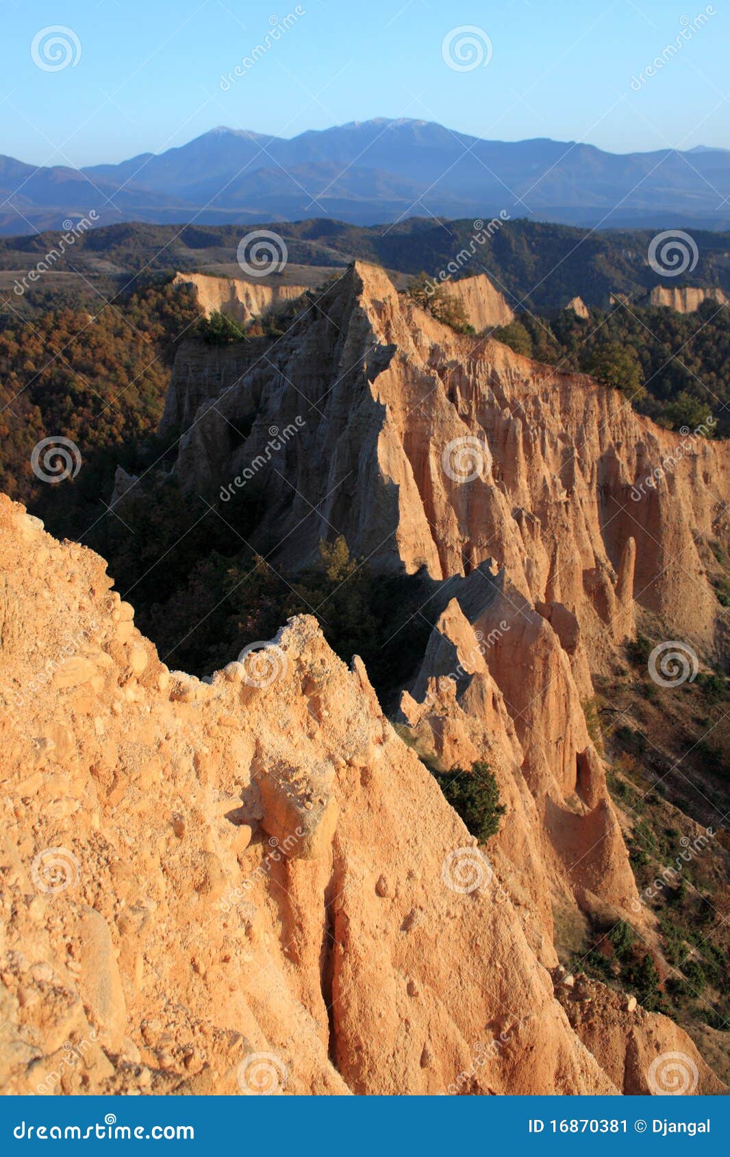 Soil Pyramids - Rock Formation Stock Image - Image of melnik, nature ...