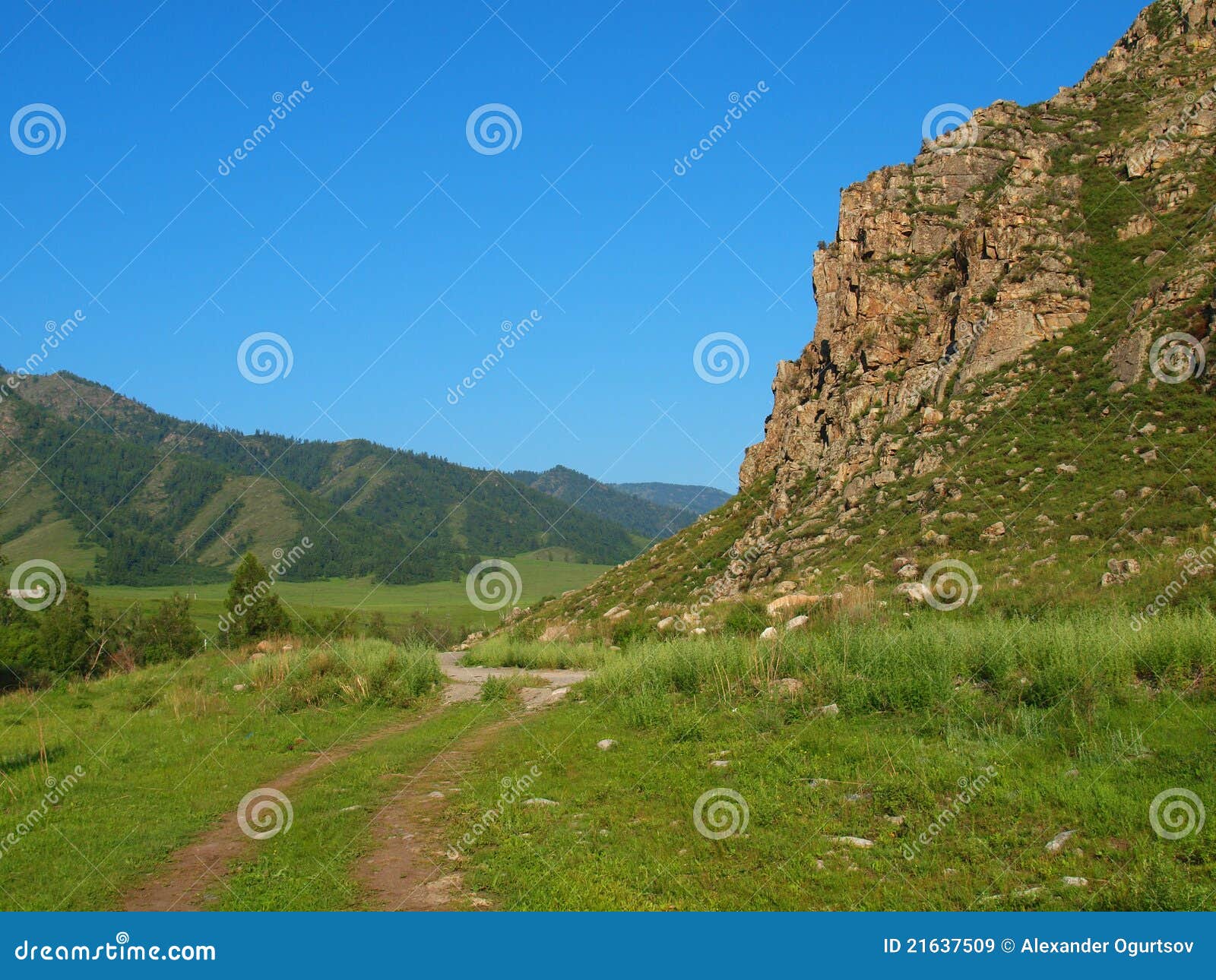 Soil road stock image. Image of russia, exotic, mountain - 21637509