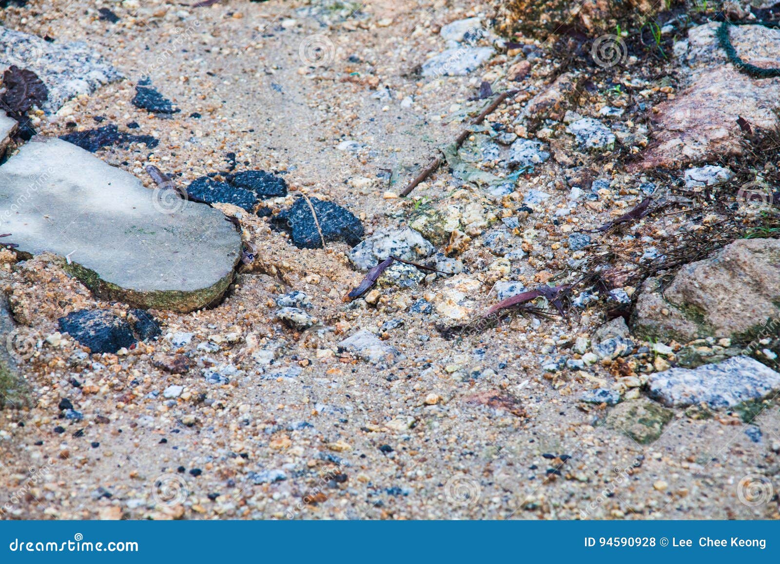Soil, Rock and Brick Texture Stock Photo - Image of granite, brick ...