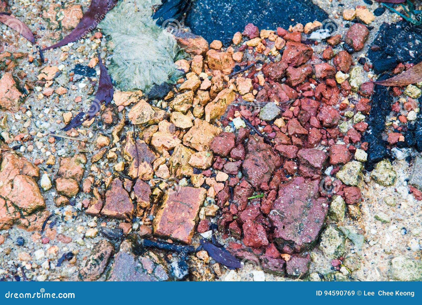 Soil, Rock and Brick Texture for Background Stock Image - Image of ...